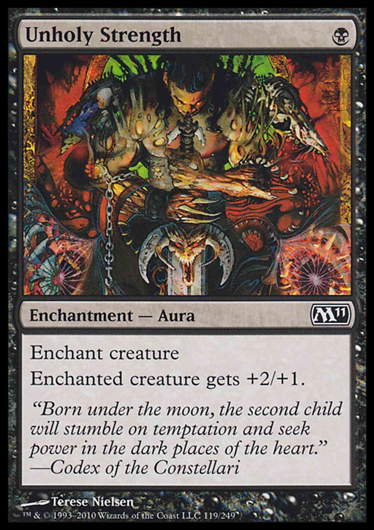 Unholy Strength Price from mtg Magic 2011