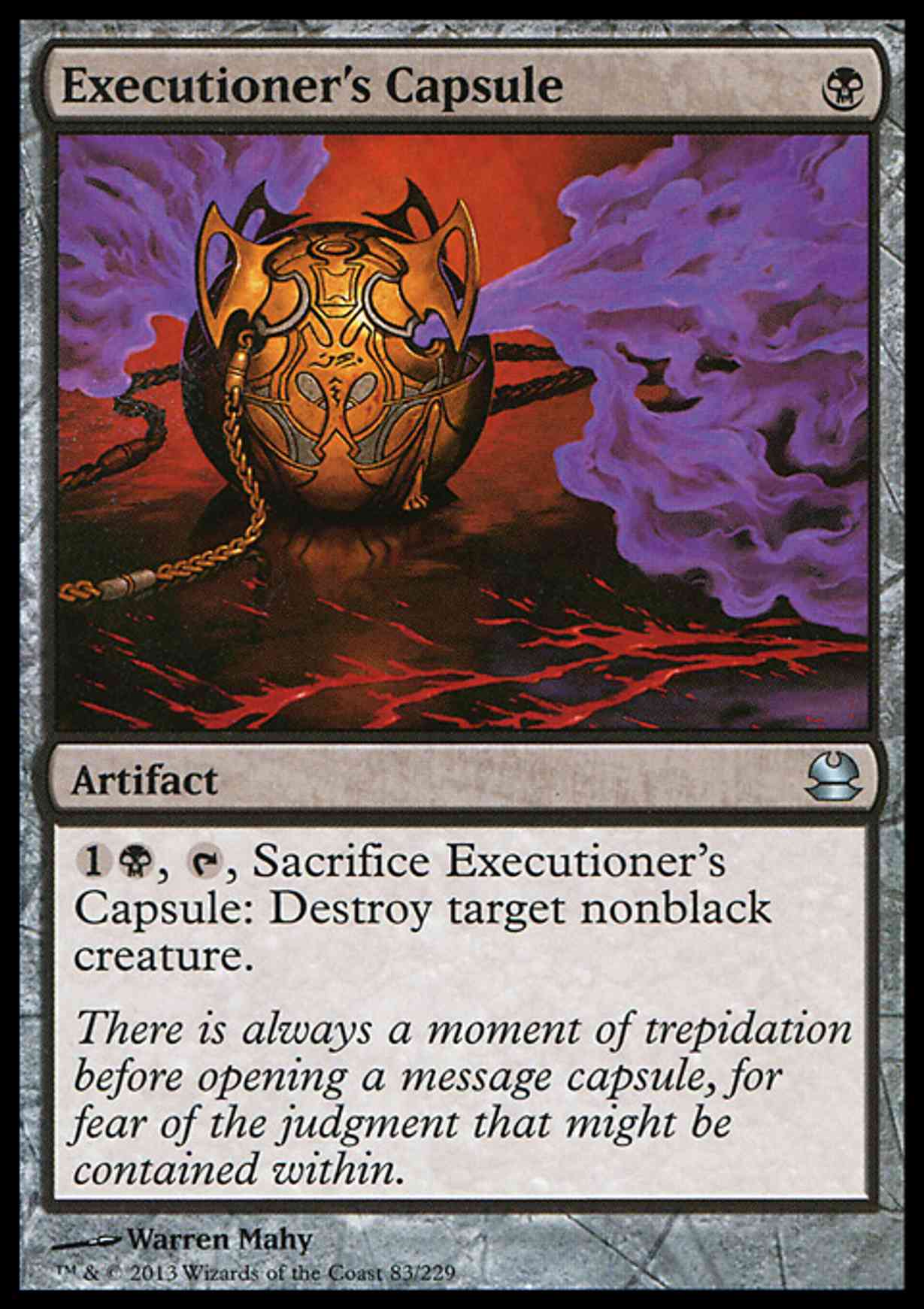 Executioner's Capsule Price from mtg Modern Masters