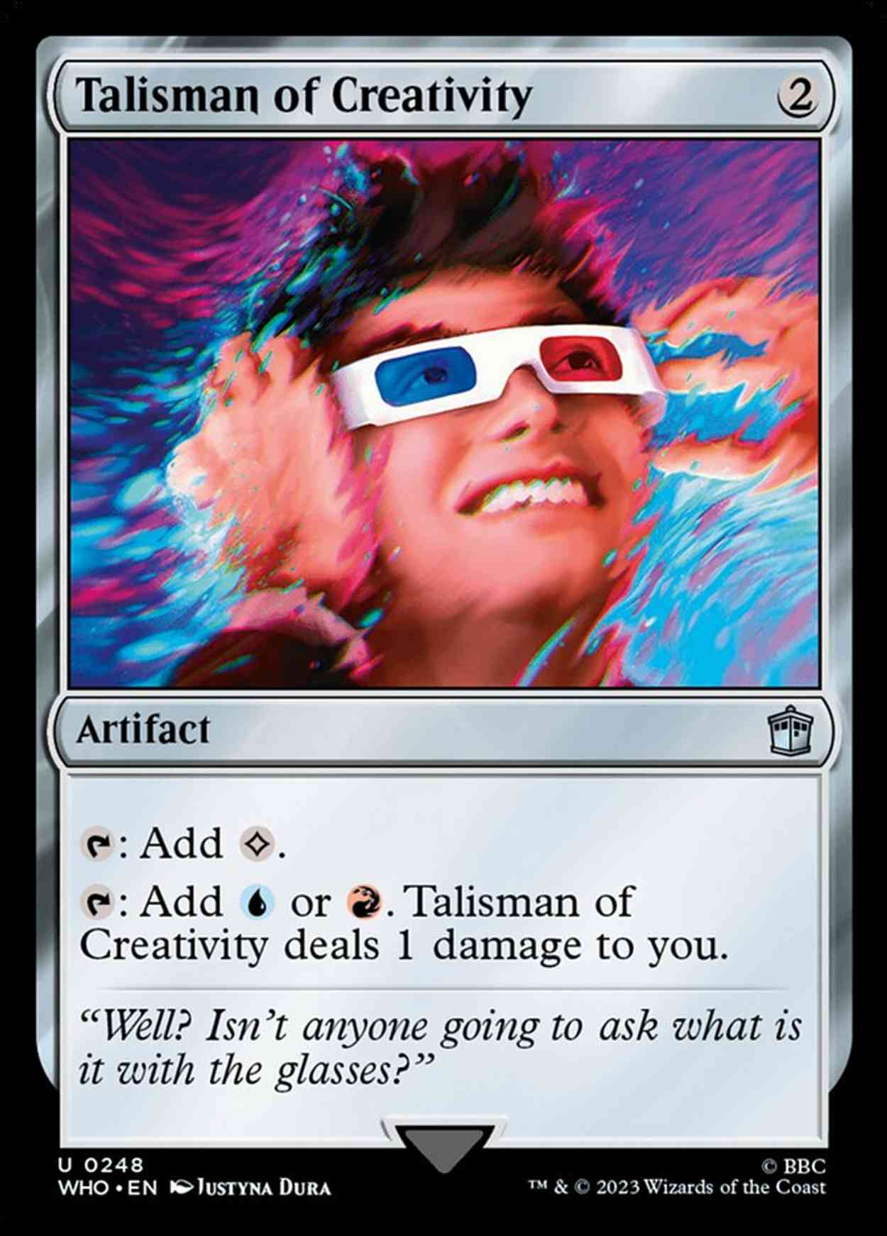 Talisman of Creativity Price from mtg Doctor Who
