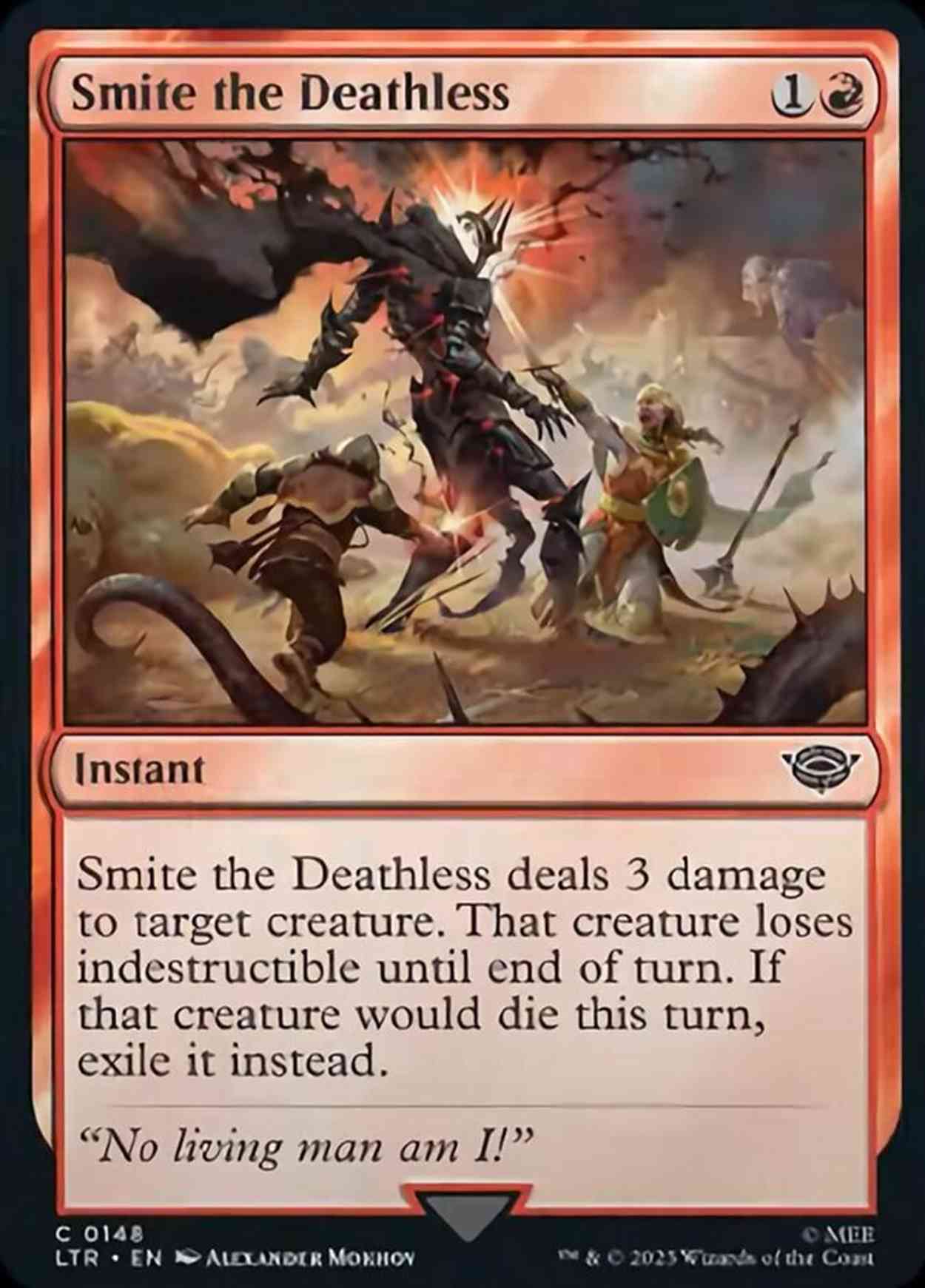 Smite the Deathless Price from mtg The Lord of the Rings: Tales of ...