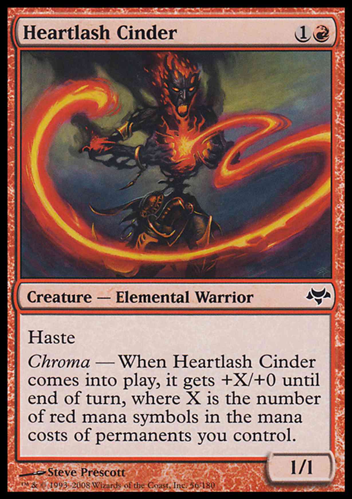Heartlash Cinder Price from mtg Eventide