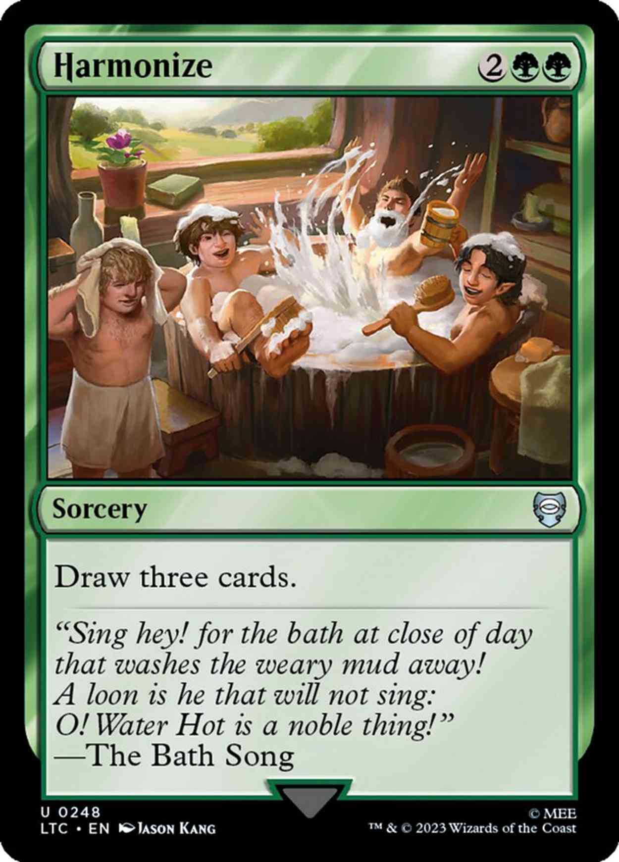 Harmonize Price from mtg Tales of Middle-earth Commander