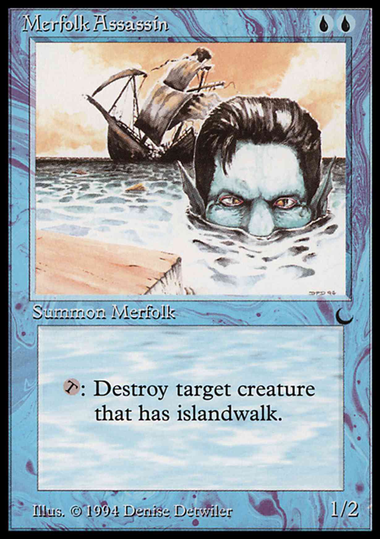 Merfolk Assassin Price from mtg The Dark