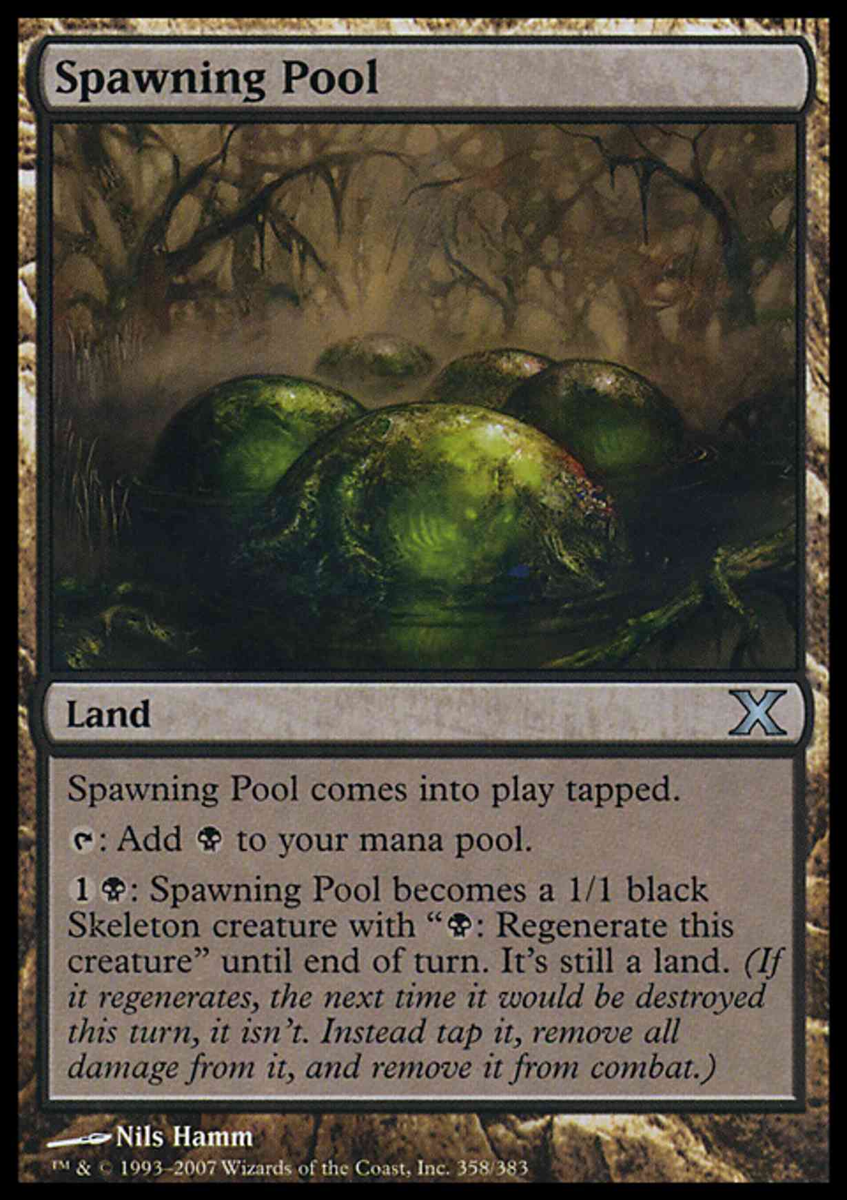 Spawning Pool Price from mtg Tenth Edition