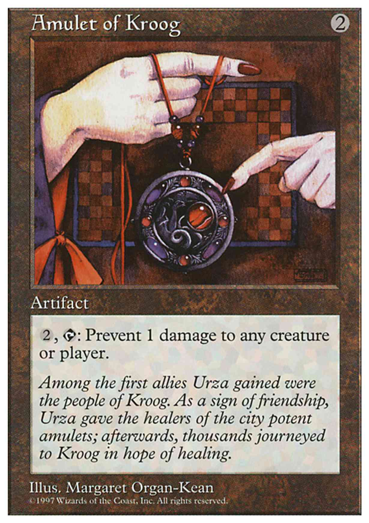 Amulet of Kroog Price from mtg Fifth Edition
