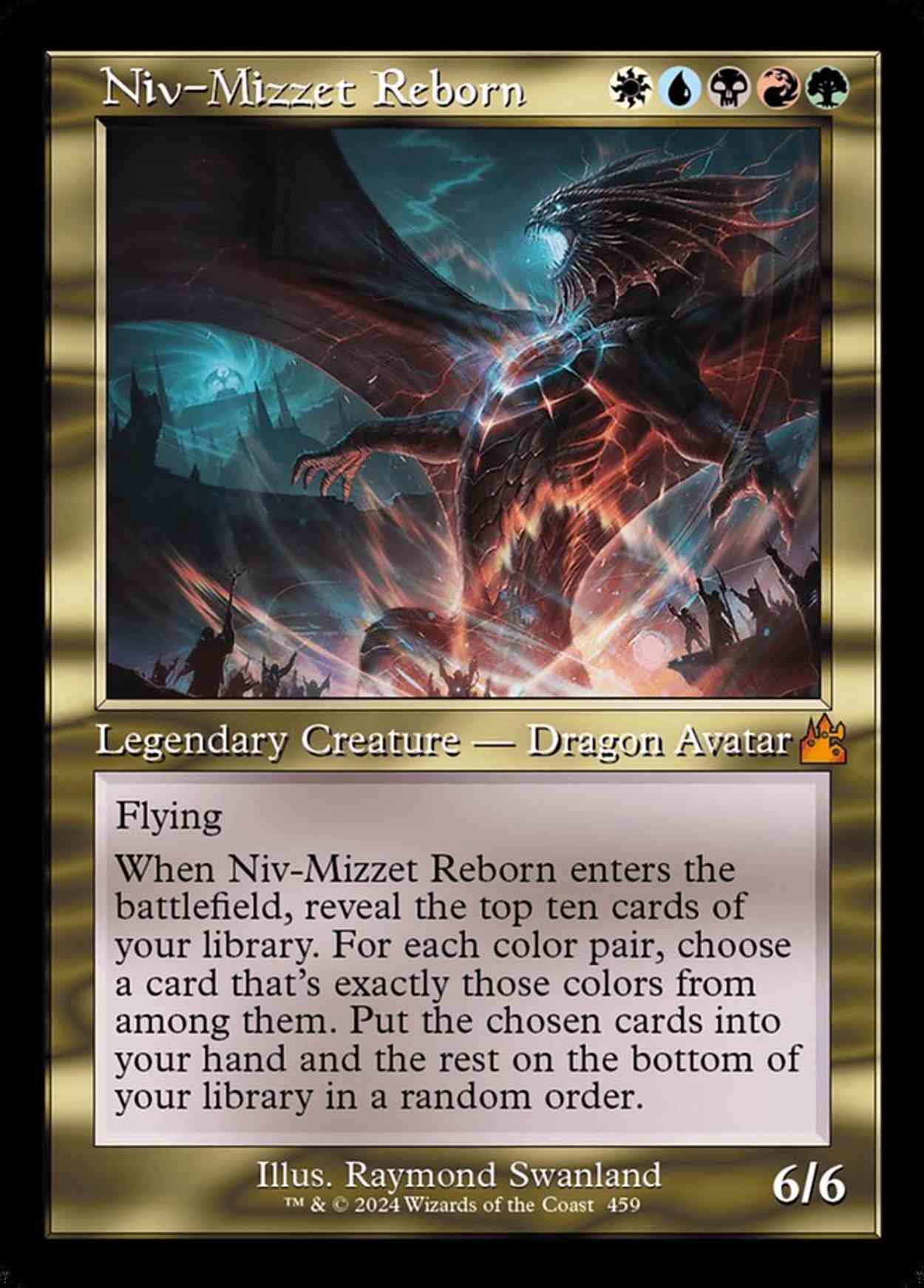 Niv-Mizzet Reborn (Retro Frame) Price from mtg Ravnica Remastered