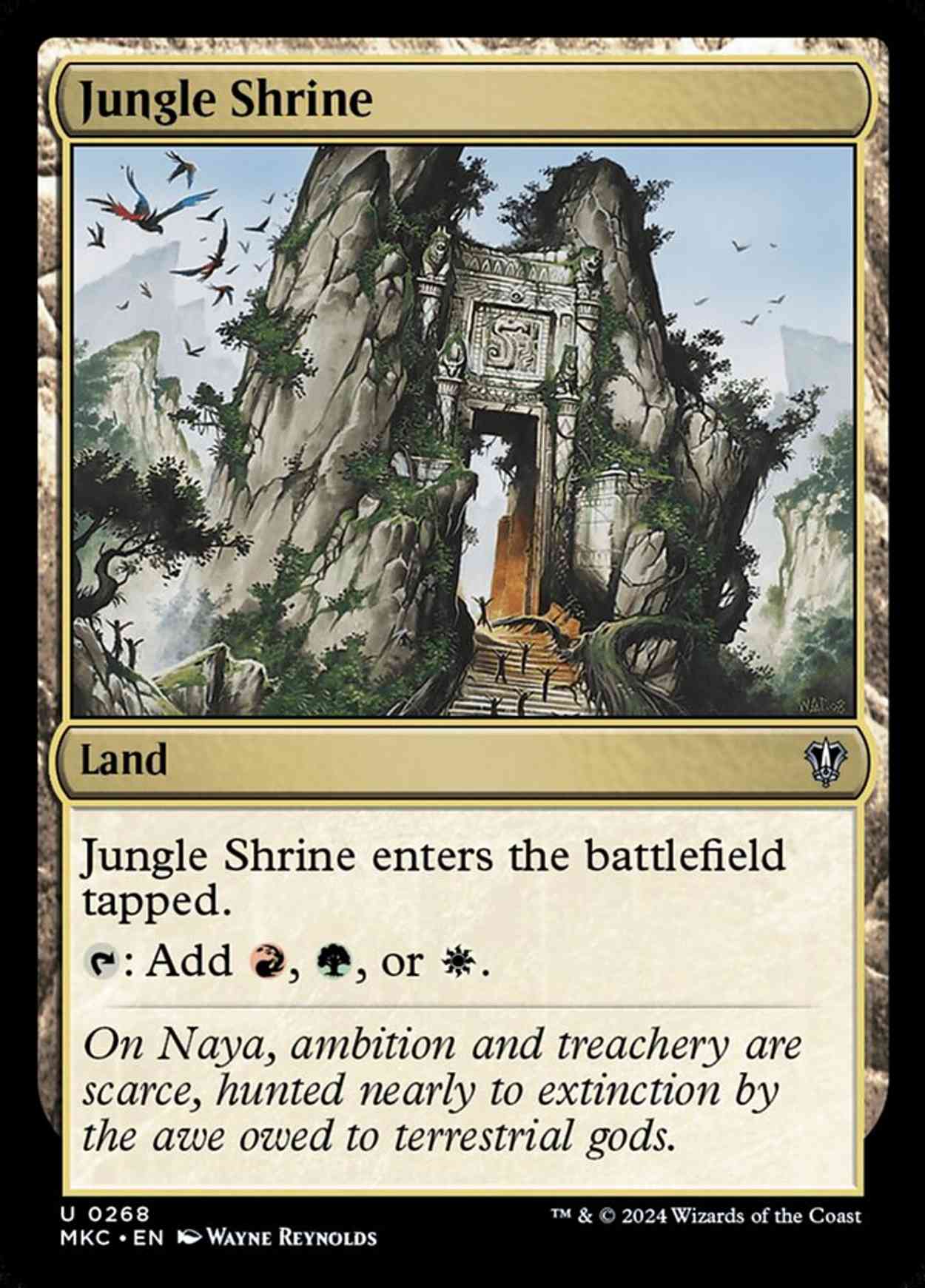 Jungle Shrine Price from mtg Murders at Karlov Manor Commander