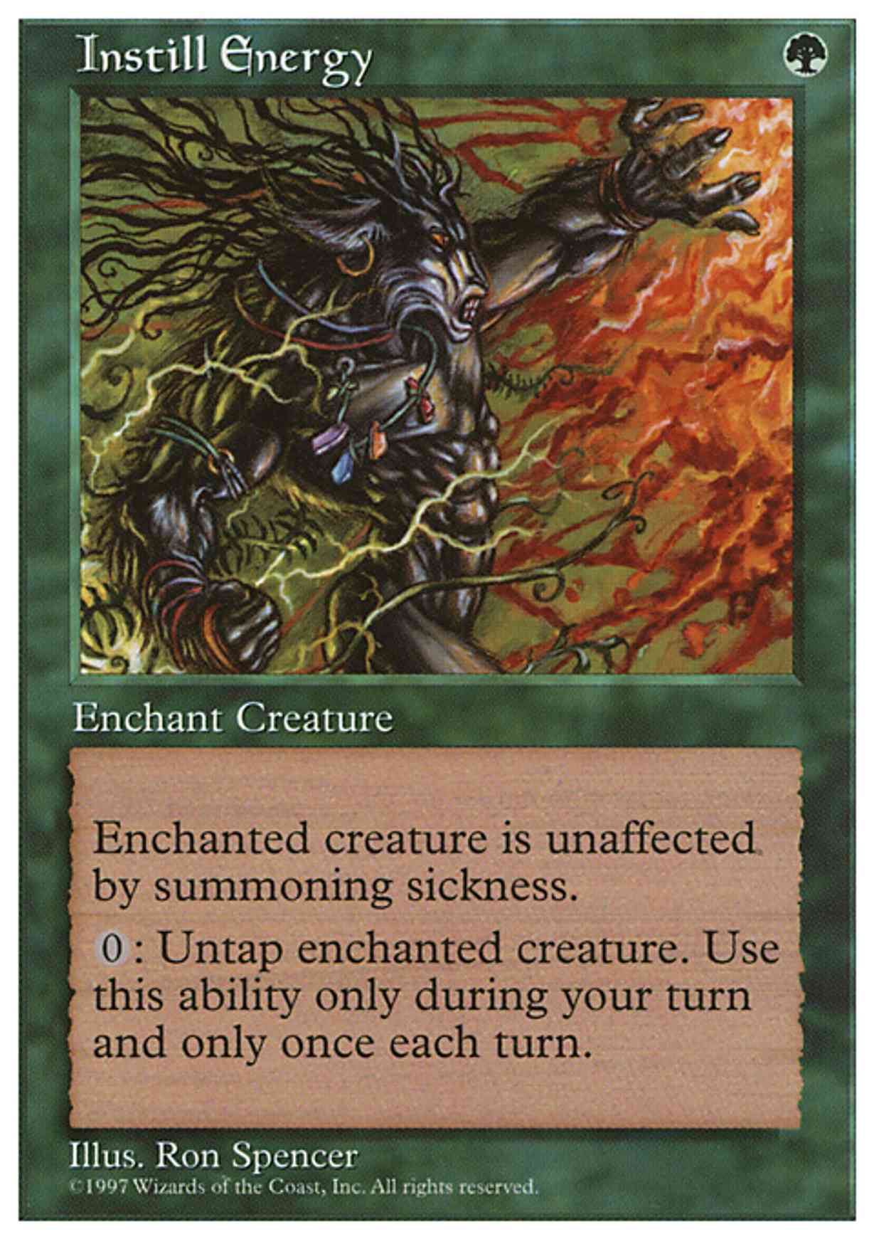 Instill Energy Price from mtg Fifth Edition