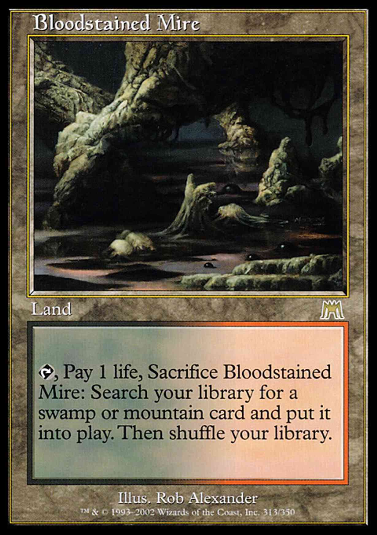 Bloodstained Mire Price from mtg Onslaught
