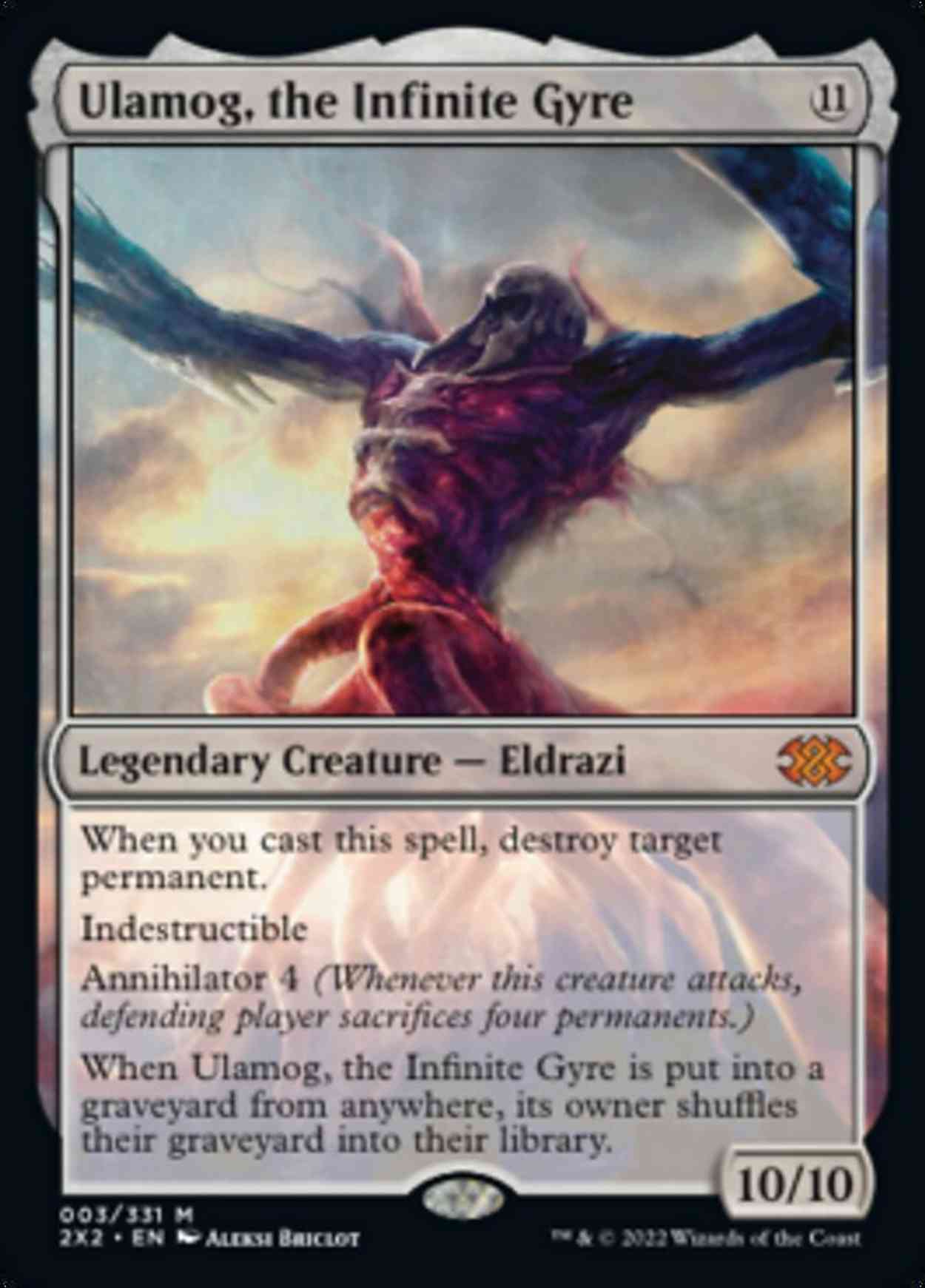 Ulamog, the Infinite Gyre Price from mtg Double Masters 2022