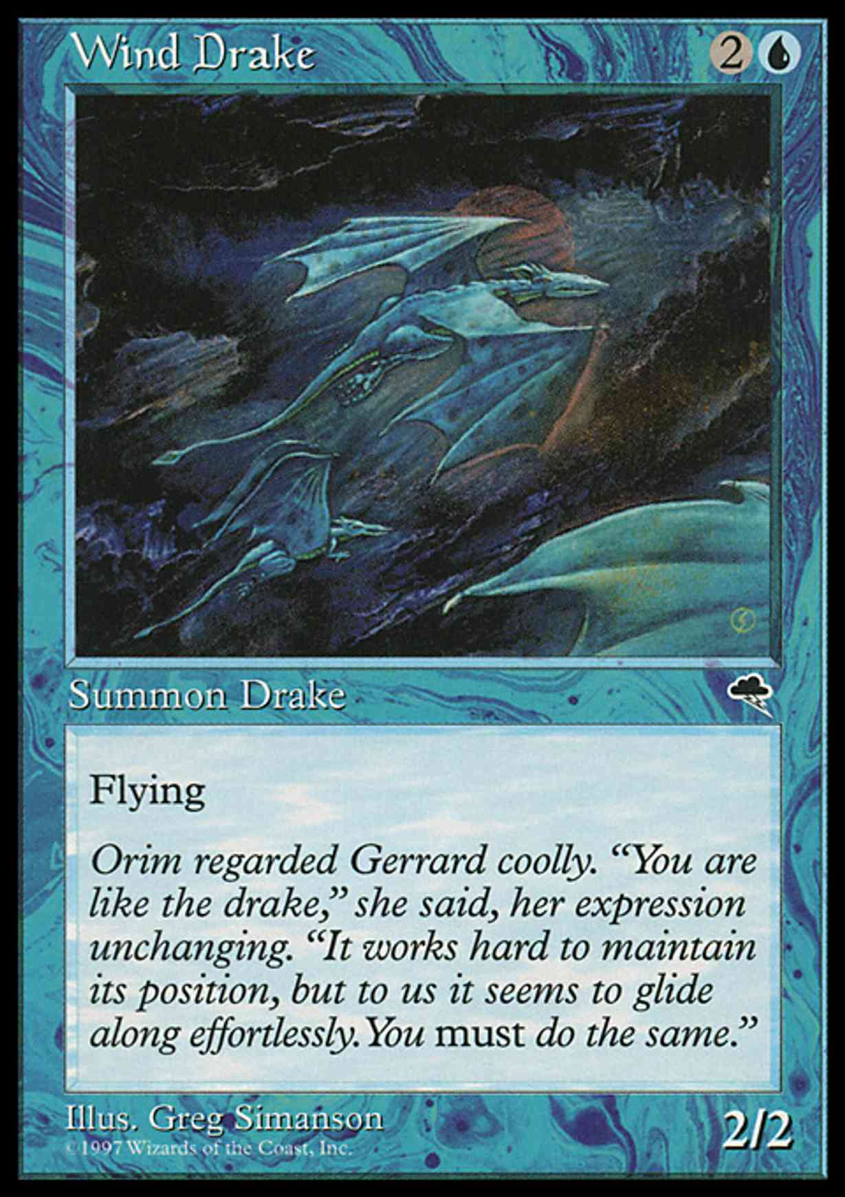 Wind Drake Price from mtg Tempest
