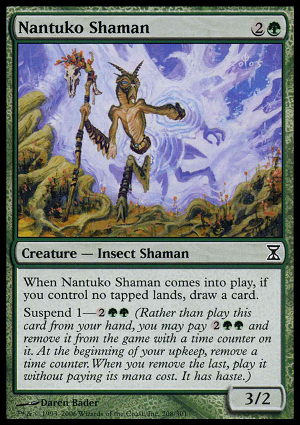 Nantuko Shaman Price from mtg Time Spiral