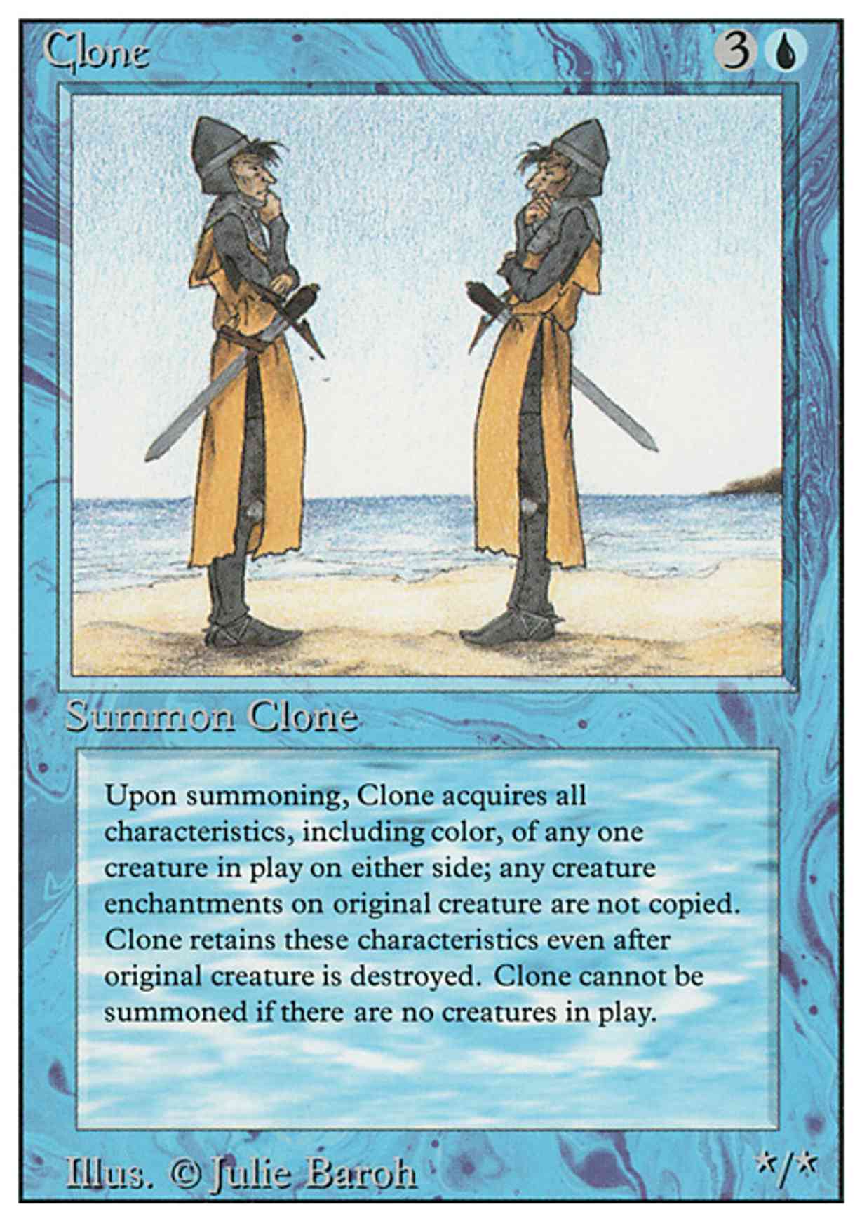 Clone Price from mtg Revised Edition