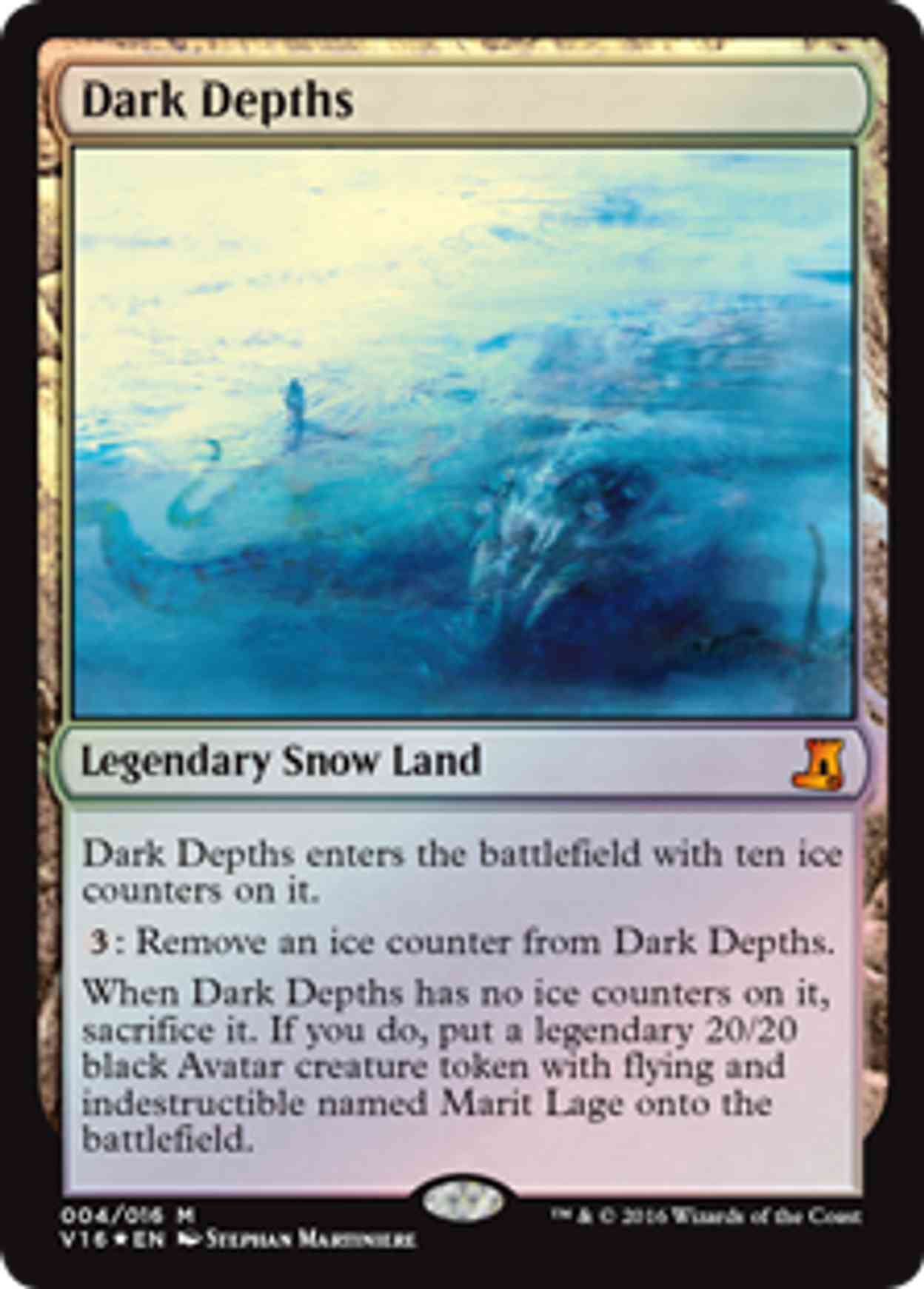 Dark Depths Price from mtg From the Vault: Lore