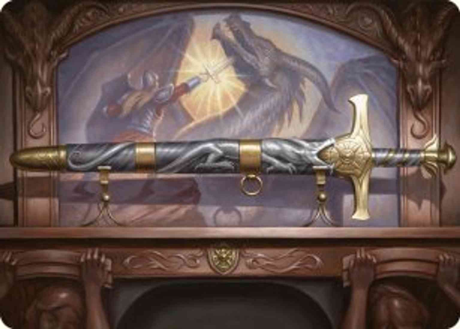 Ancestral Blade Art Card Price from mtg Commander Masters Art Series