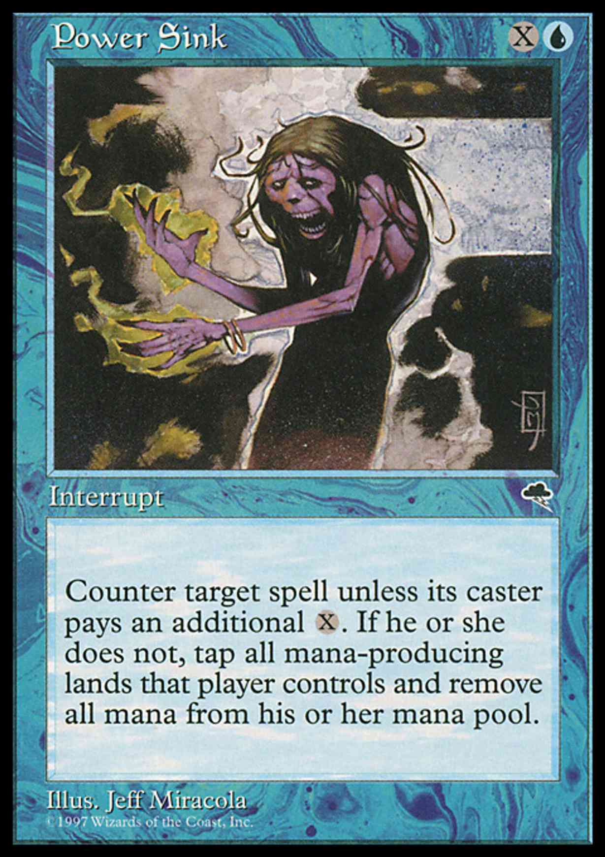 Power Sink Price from mtg Tempest