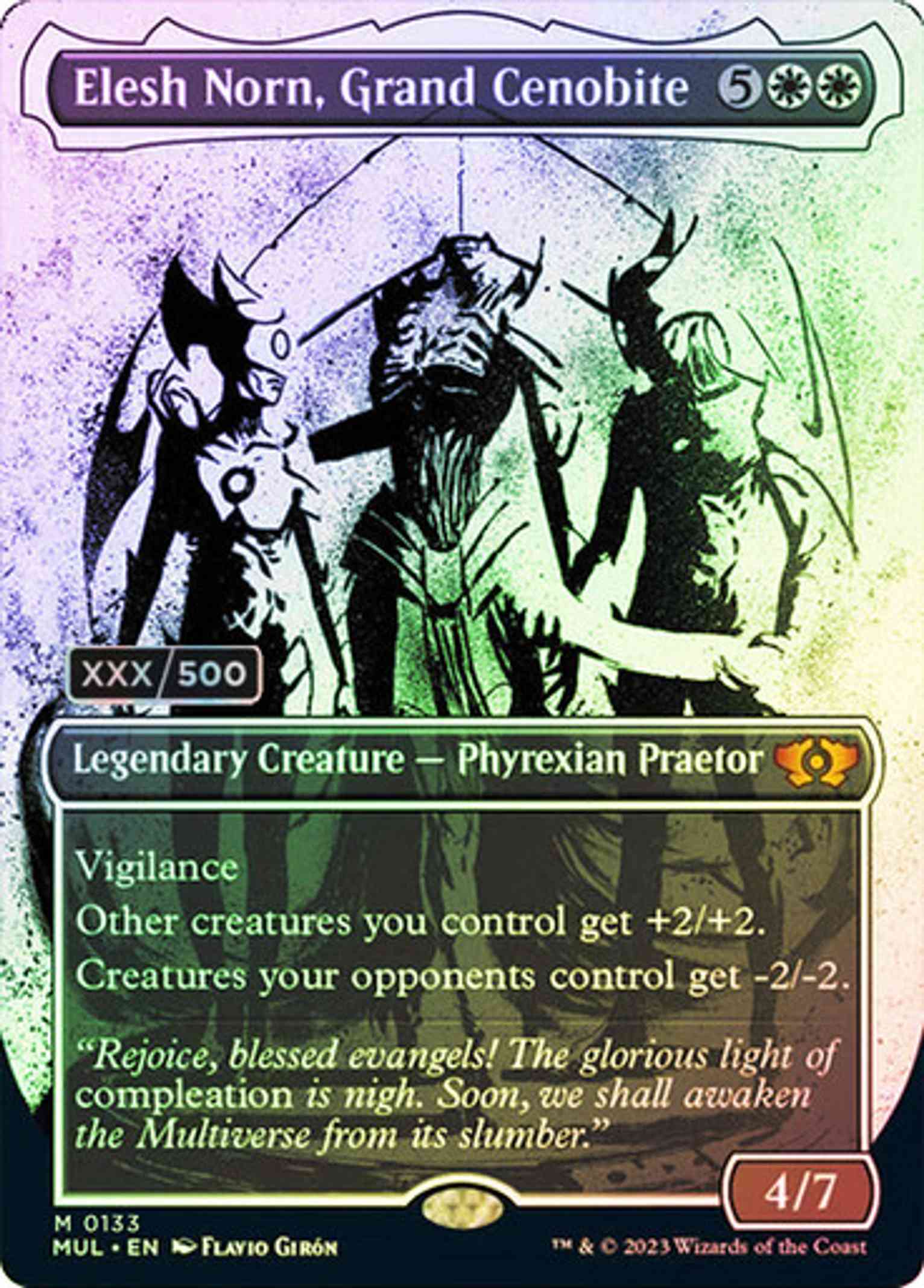 Elesh Norn, Grand Cenobite (Serialized) Price Multiverse Legends MTG Elesh Norn, Grand Cenobite (Serialized) Price Multiverse Legends MTG