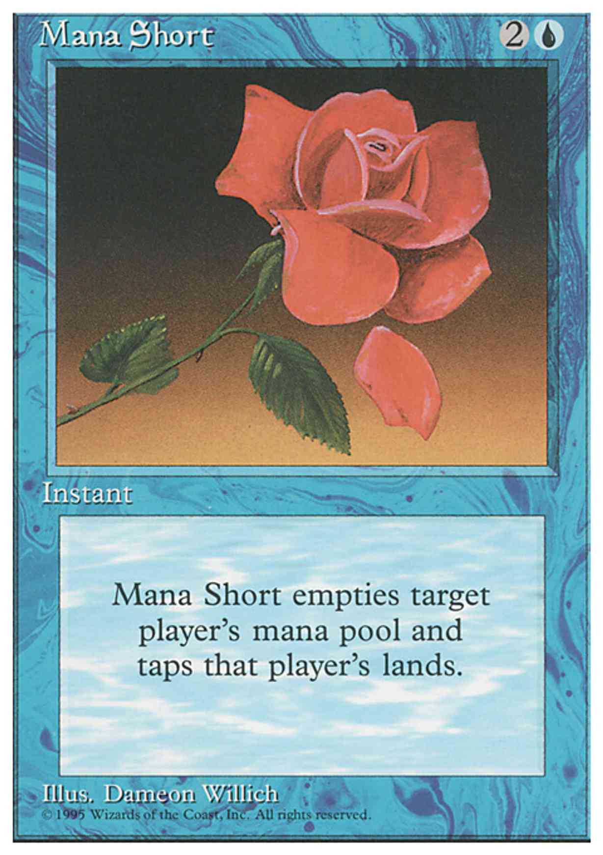 Mana Short Price from mtg Fourth Edition