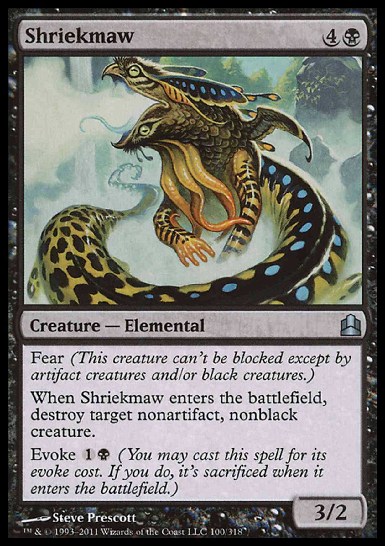 Shriekmaw Price from mtg Magic: The Gathering-Commander
