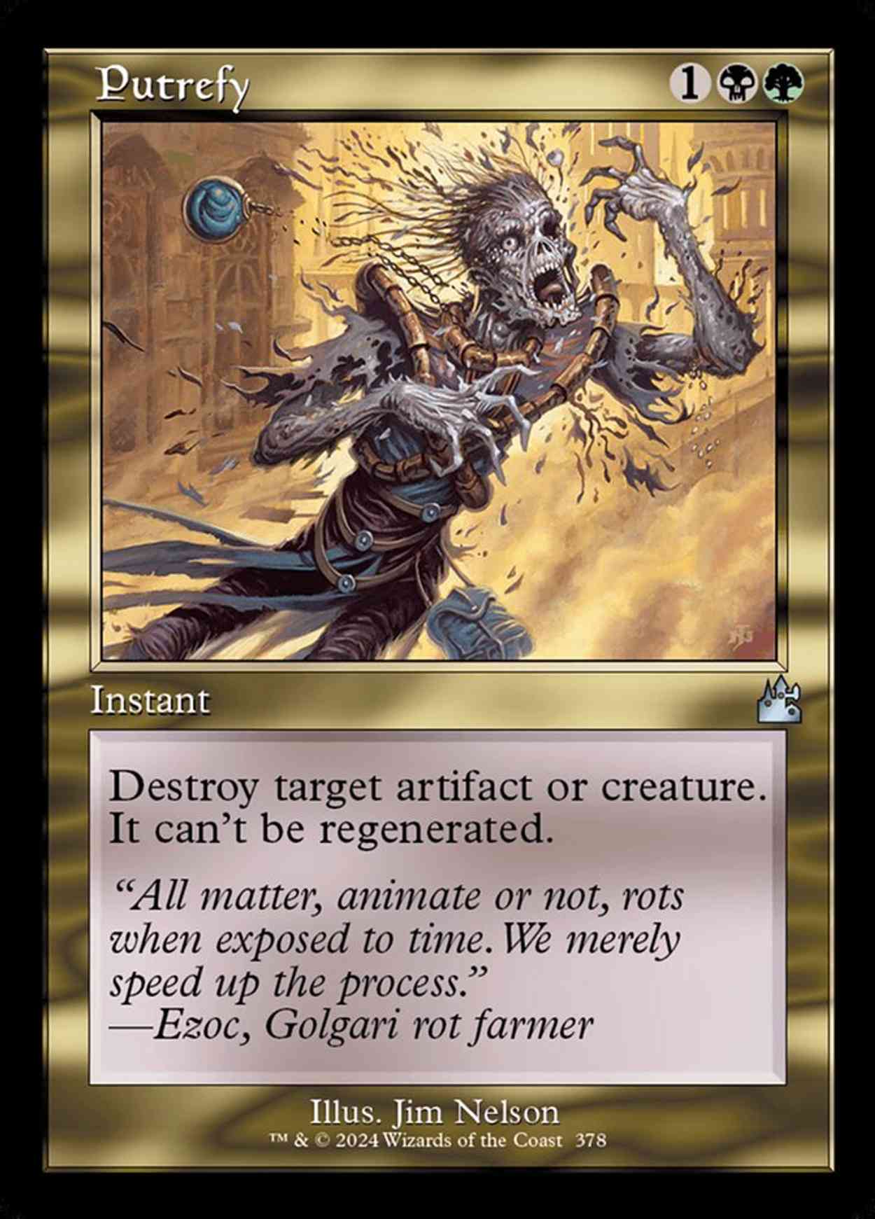 Putrefy (Retro Frame) Price from mtg Ravnica Remastered