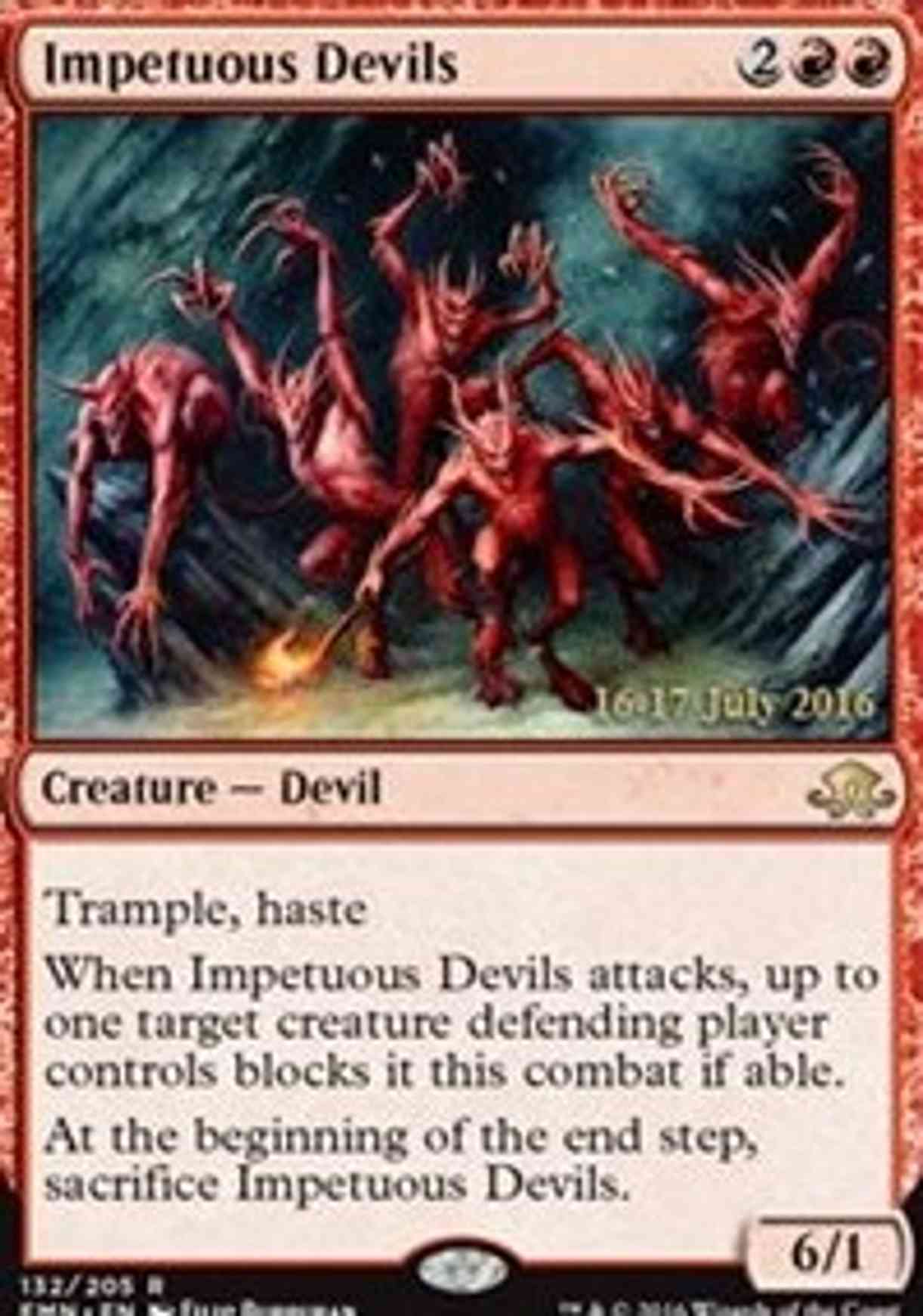 Impetuous Devils Price from mtg Prerelease Cards