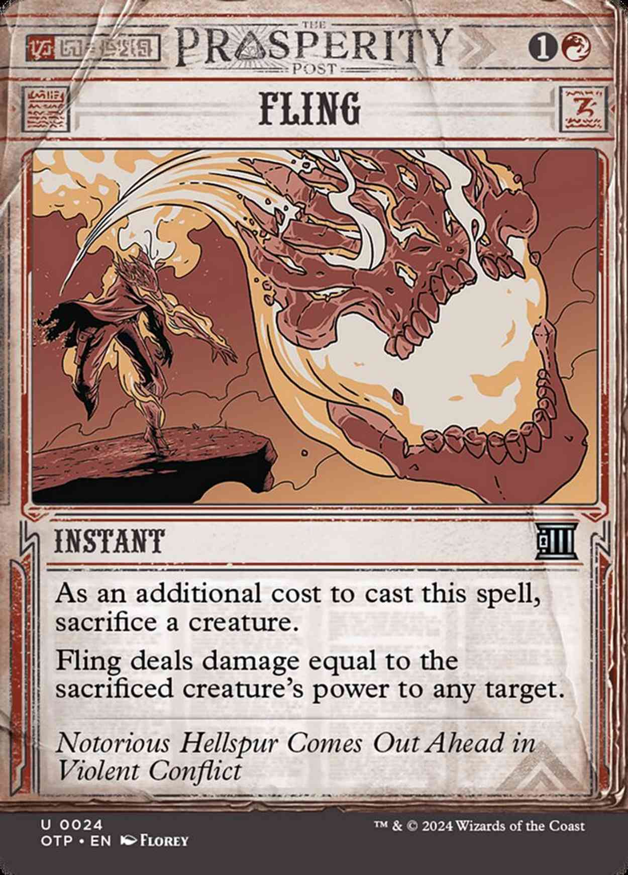 Fling Price from mtg Breaking News