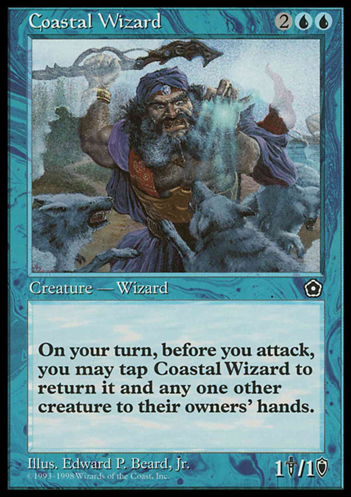 Coastal Wizard Price from mtg Portal Second Age