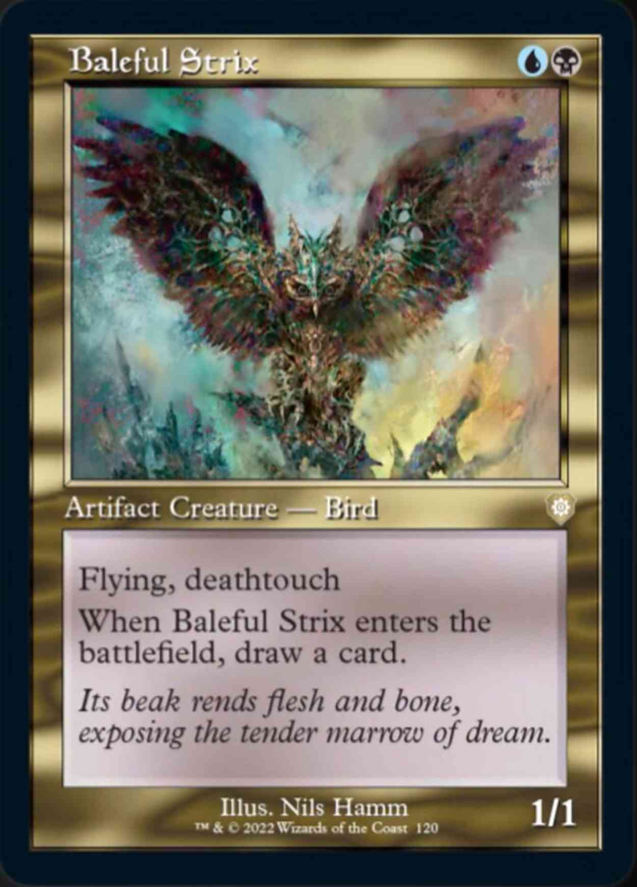 Baleful Strix Price from mtg The Brothers' War Commander
