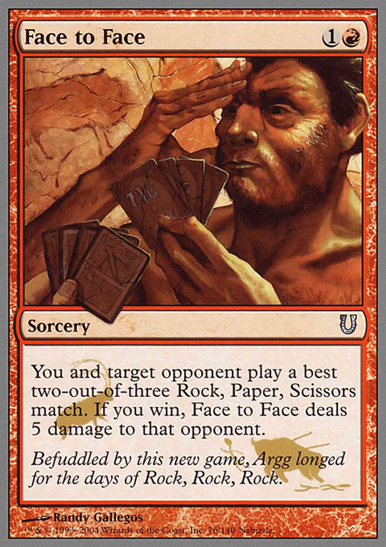 Face to Face Price from mtg Unhinged