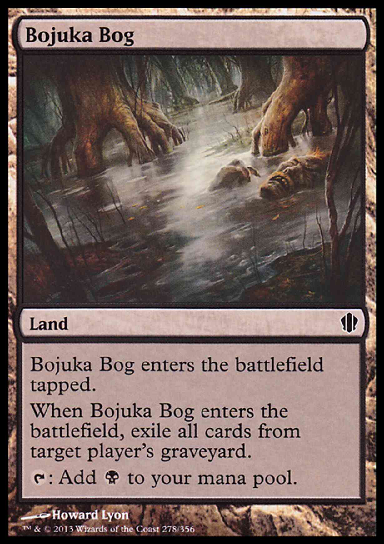 Bojuka Bog Price from mtg Commander 2013 Edition