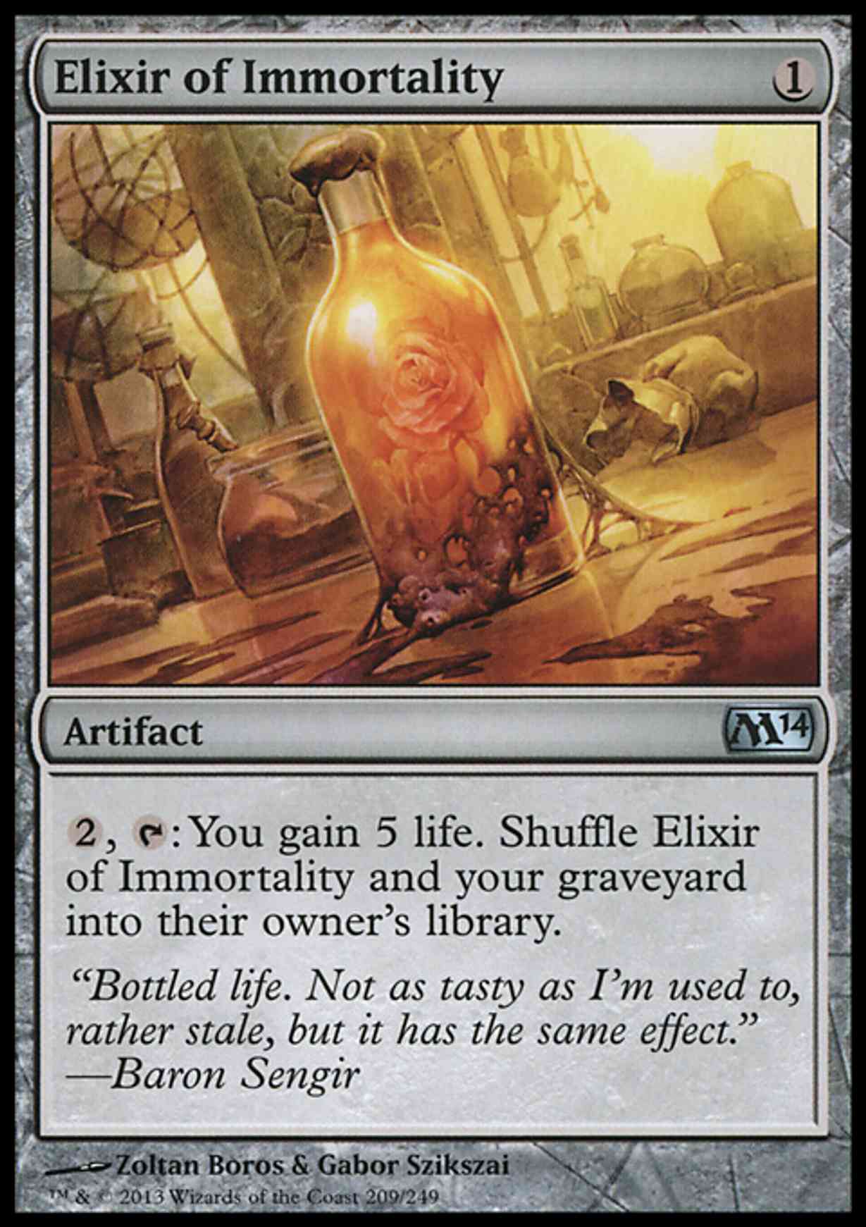 Elixir of Immortality Price from mtg Magic 2014 Core Set