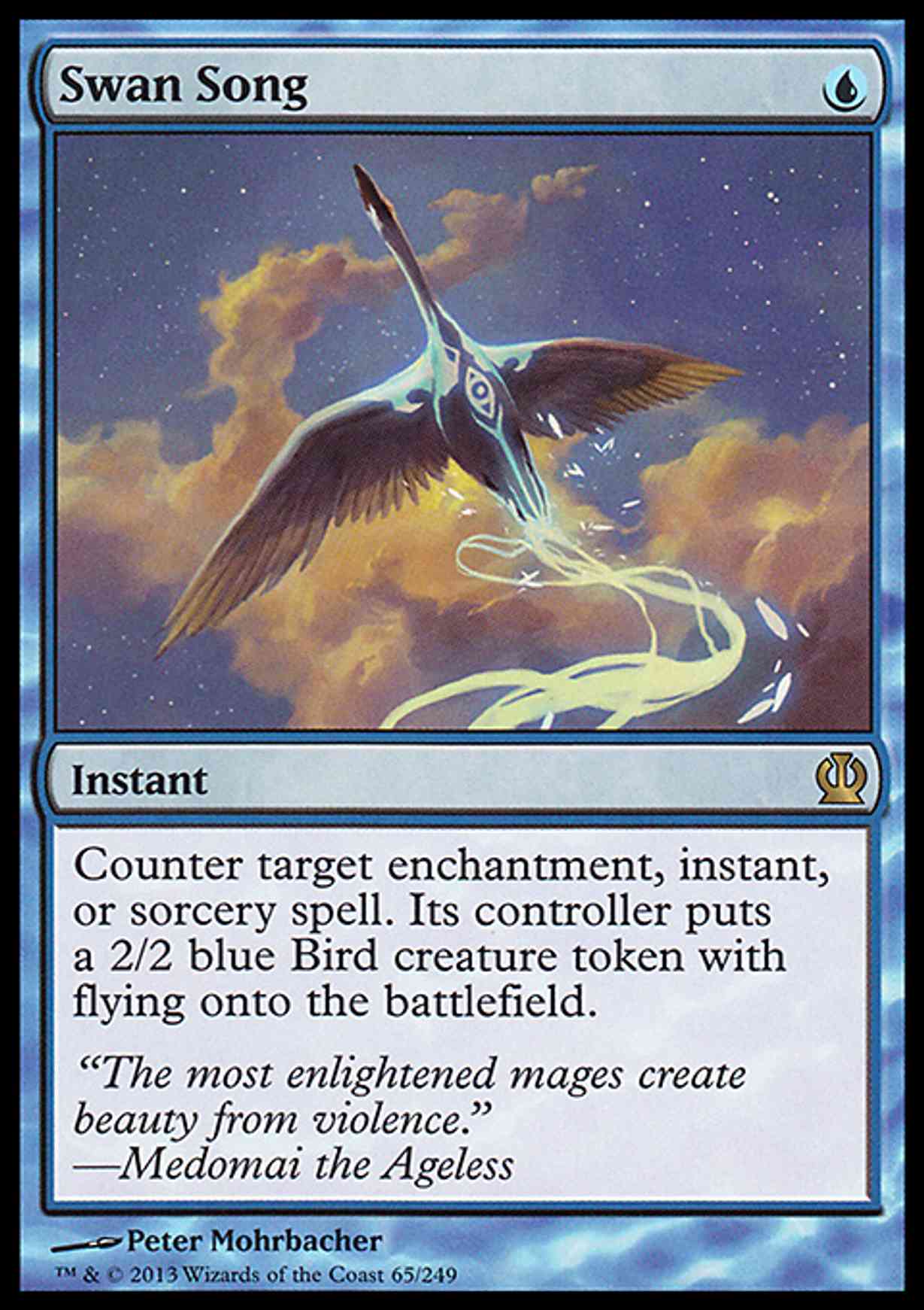 Swan Song Price from mtg Theros