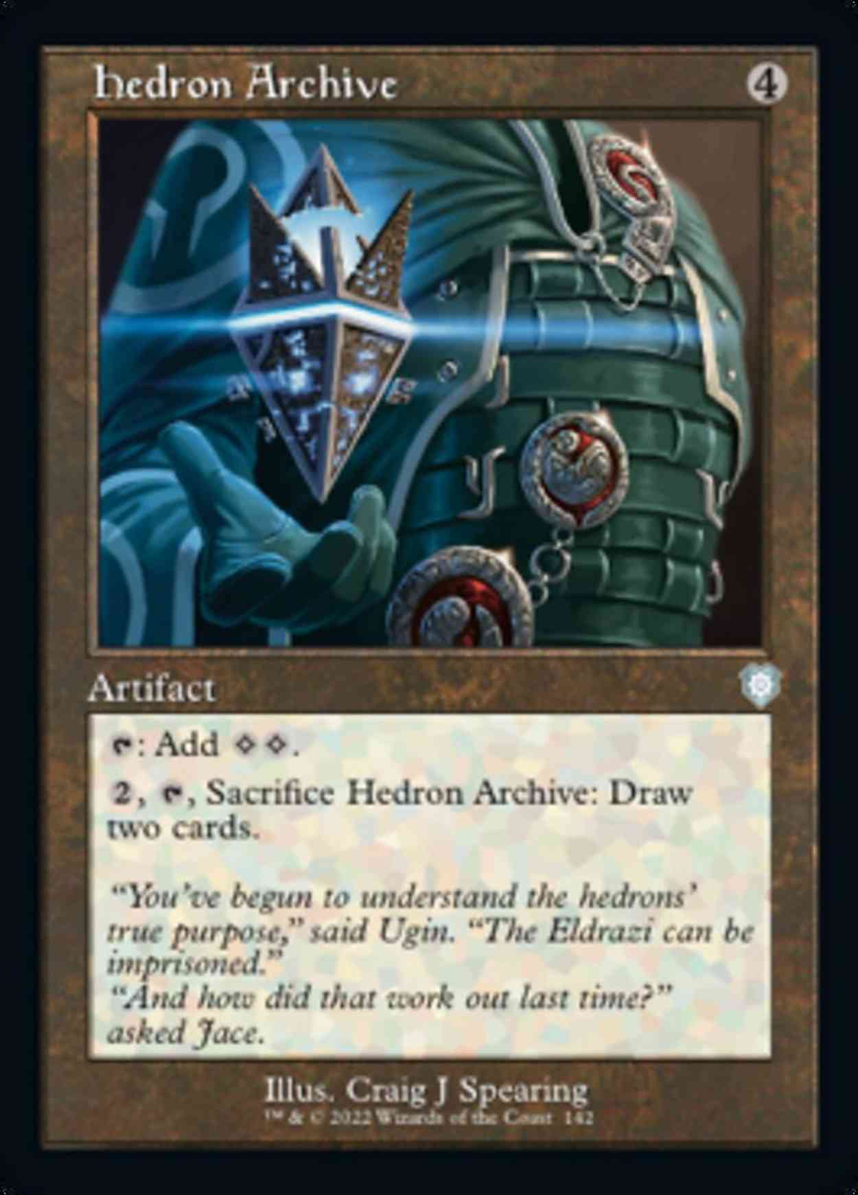 Hedron Archive Price from mtg The Brothers' War Commander