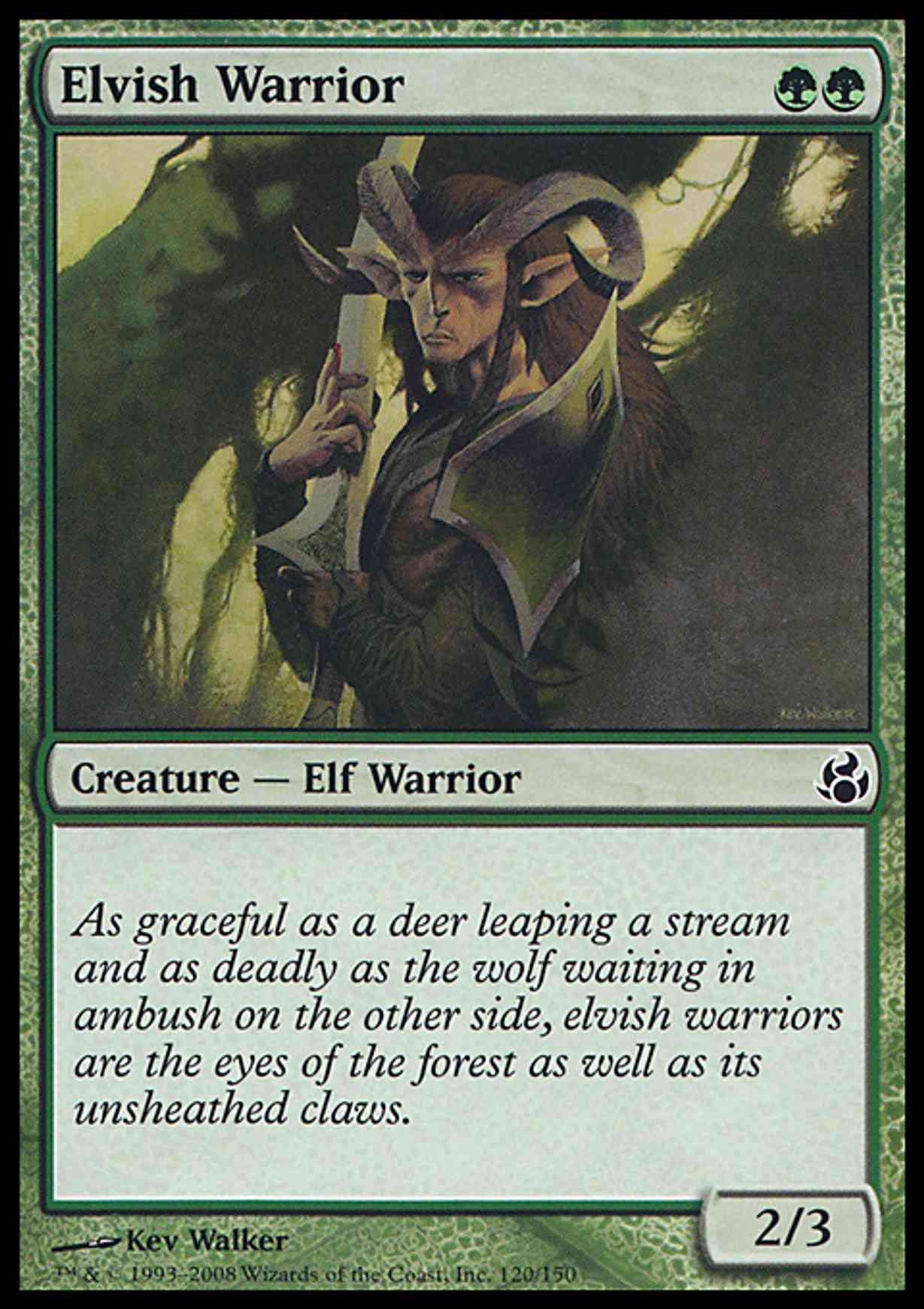 Elvish Warrior Price from mtg Morningtide
