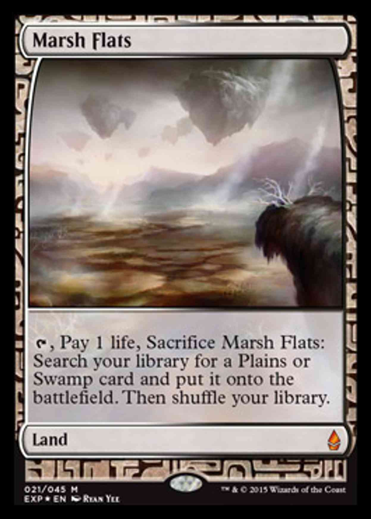 Marsh Flats Price from mtg Zendikar Expeditions
