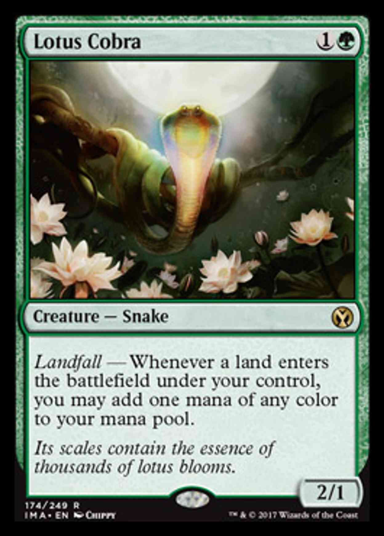 Lotus Cobra Price from mtg Iconic Masters