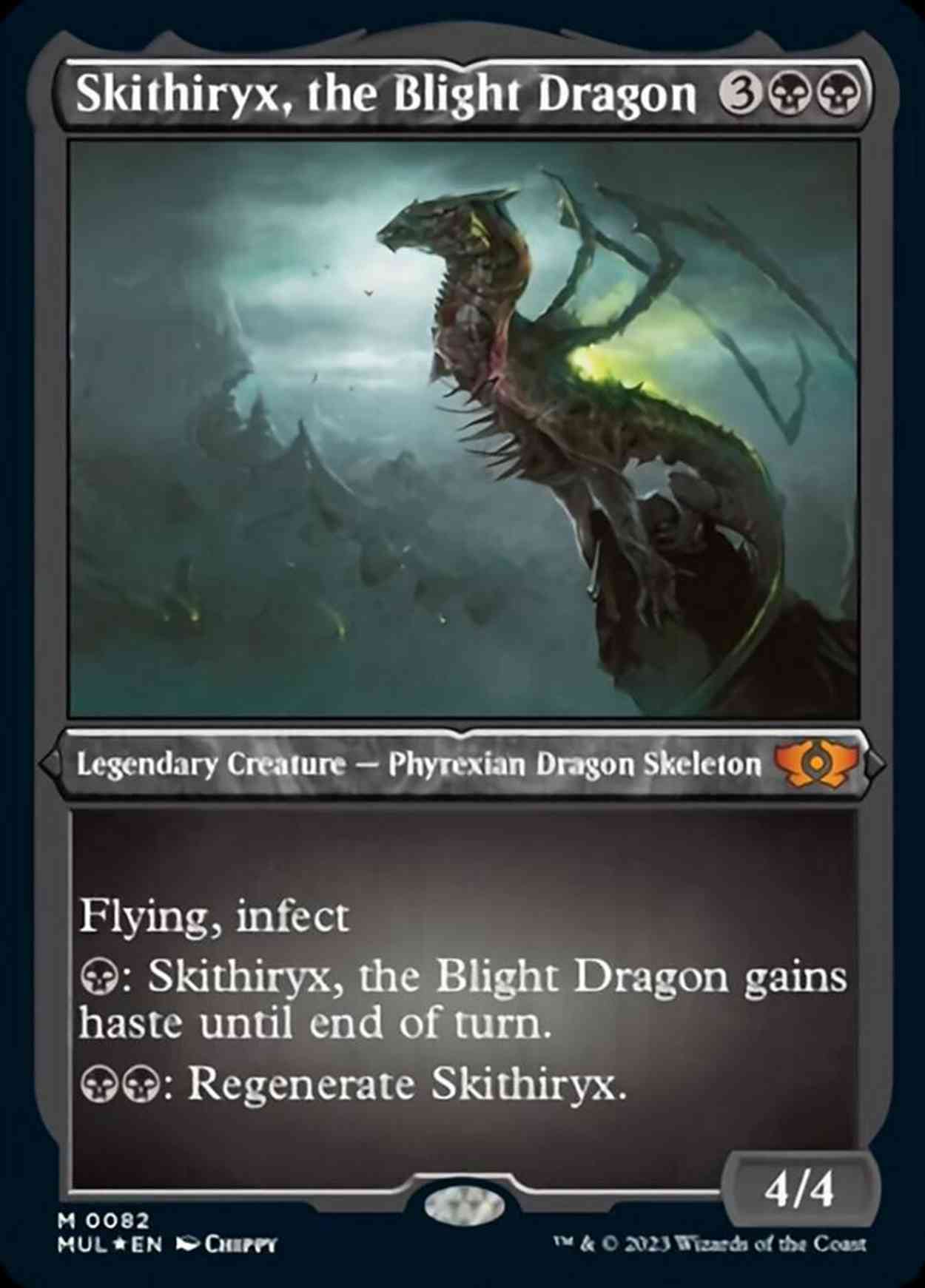 Skithiryx, the Blight Dragon (Foil Etched) Price from mtg Multiverse ...