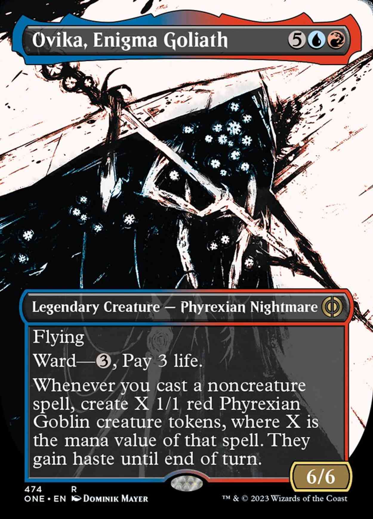 Ovika, Enigma Goliath (Showcase) (Step-and-Compleat Foil) Price from ...