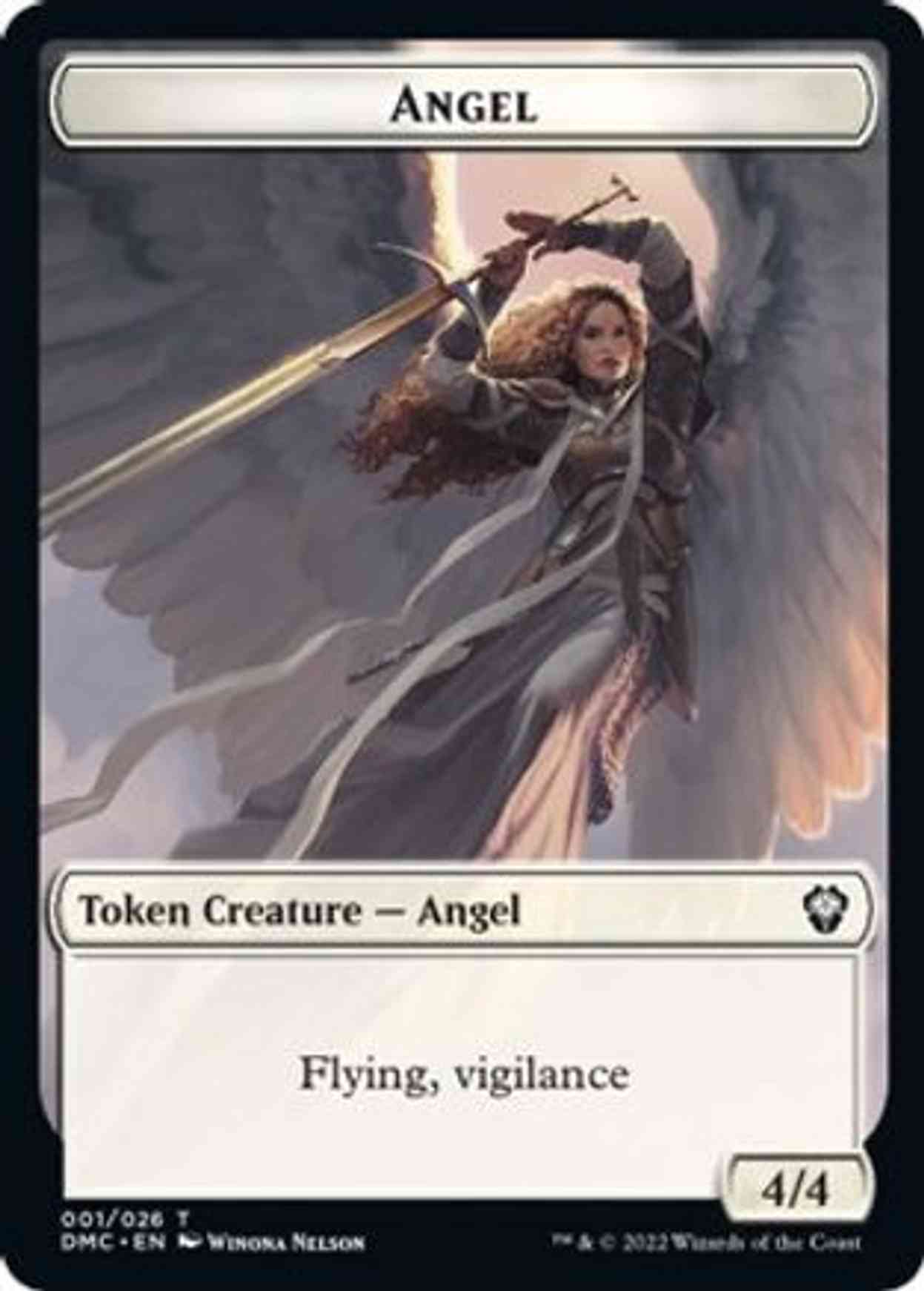 Angel Token Price from mtg Dominaria United Commander