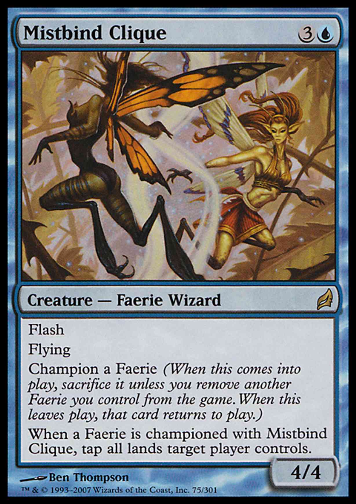 Mistbind Clique Price from mtg Lorwyn