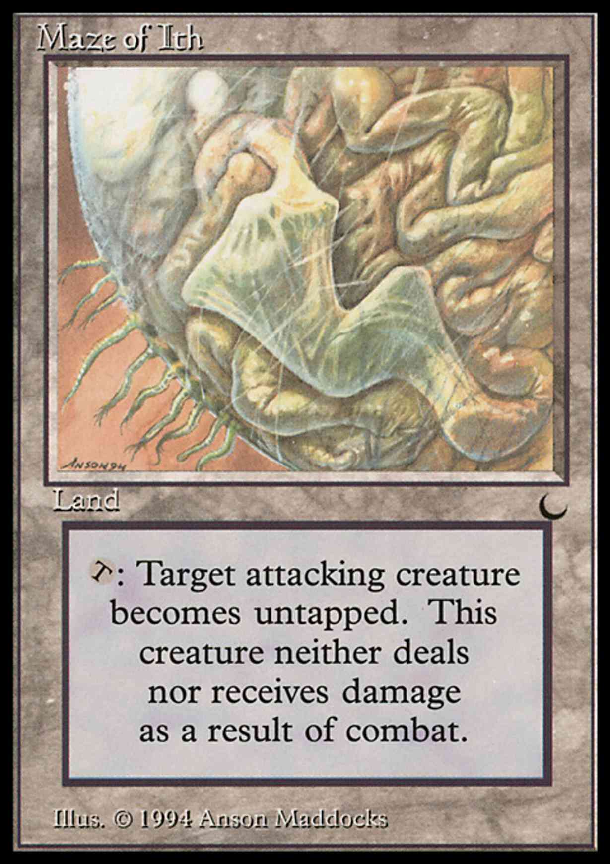 Maze of Ith Price from mtg The Dark