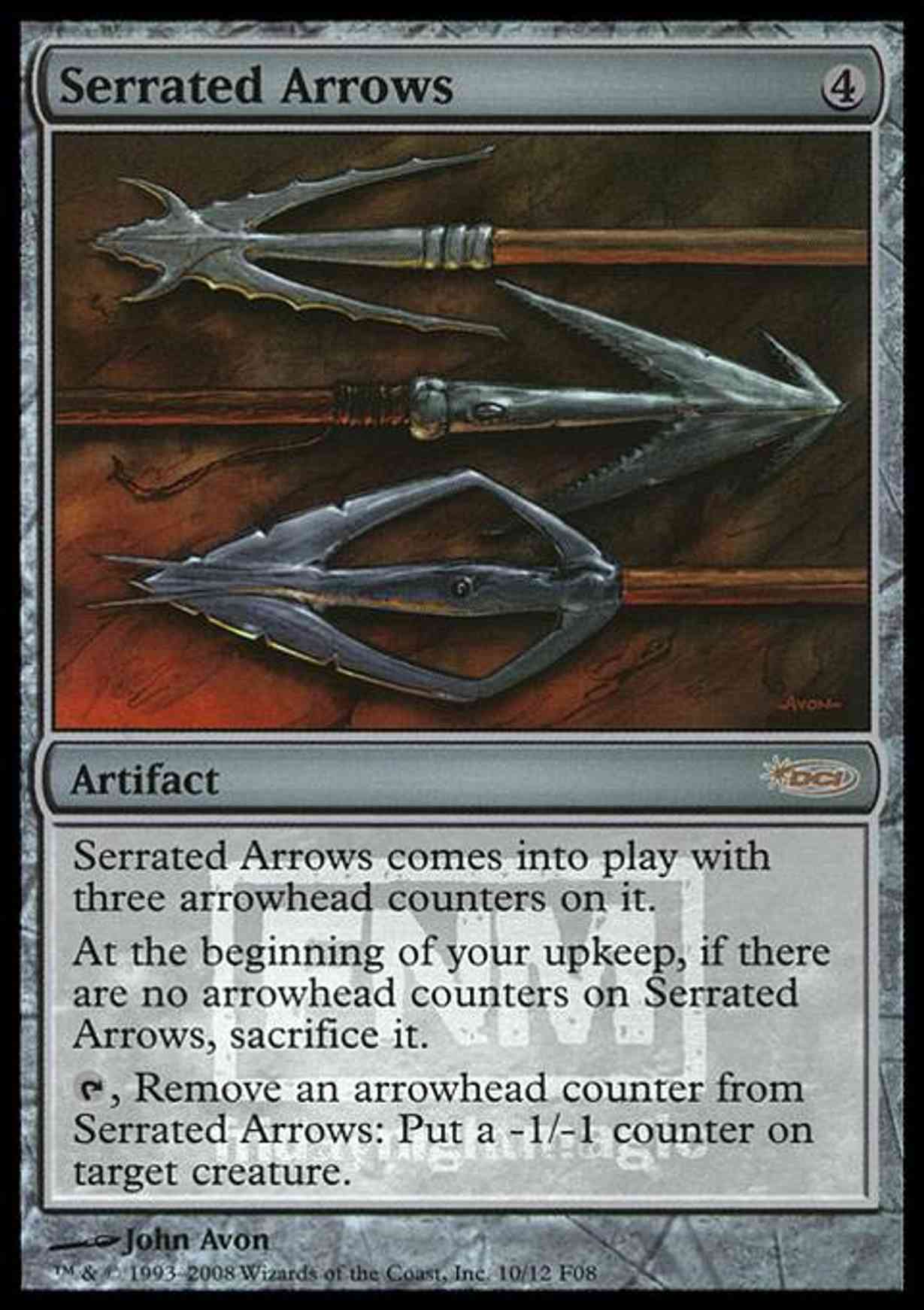 Serrated Arrows Price from mtg FNM Promos