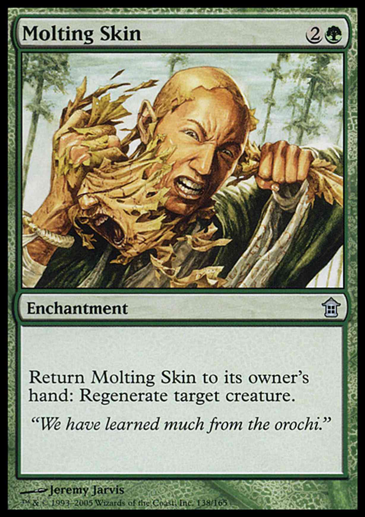 Molting Skin Price from mtg Saviors of Kamigawa