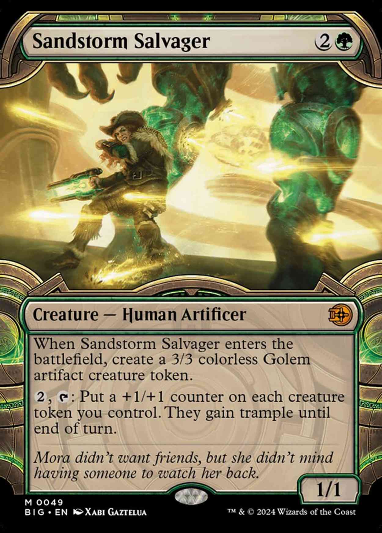 Sandstorm Salvager (Showcase) Price from mtg The Big Score