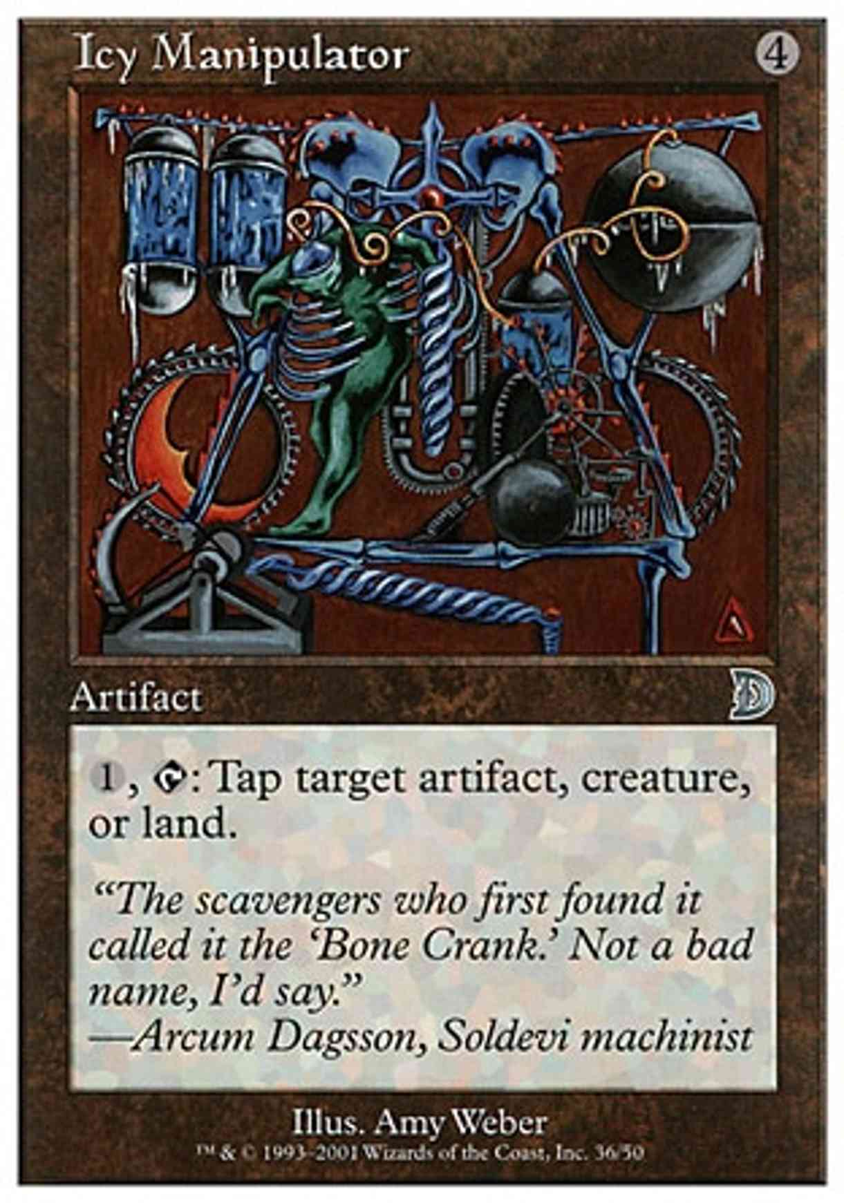 Icy Manipulator Price from mtg Deckmasters: Garfield vs. Finkel