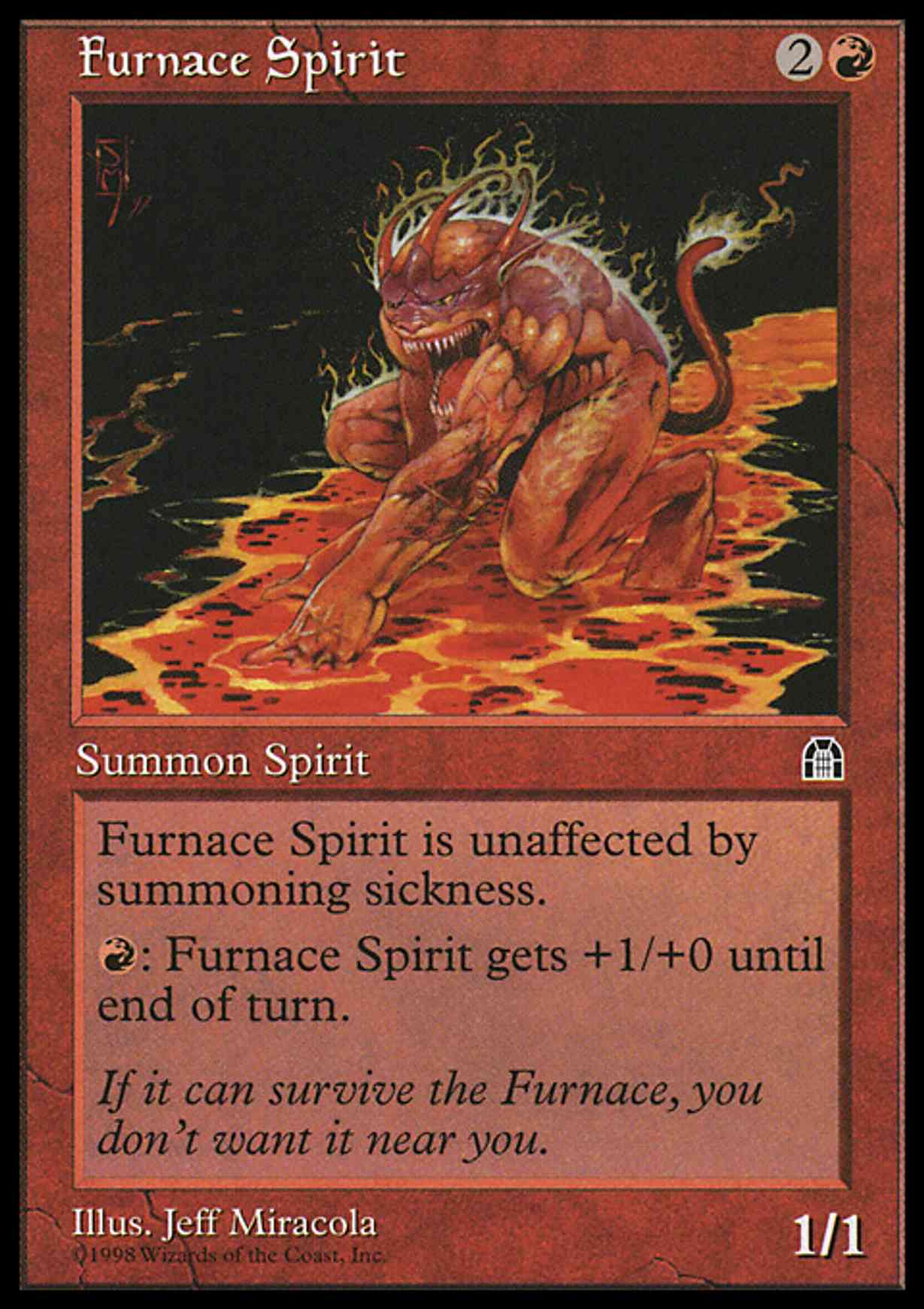 Furnace Spirit Price from mtg Stronghold
