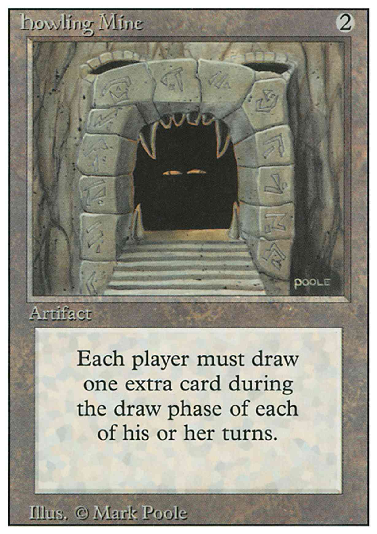 Howling Mine Price from mtg Revised Edition