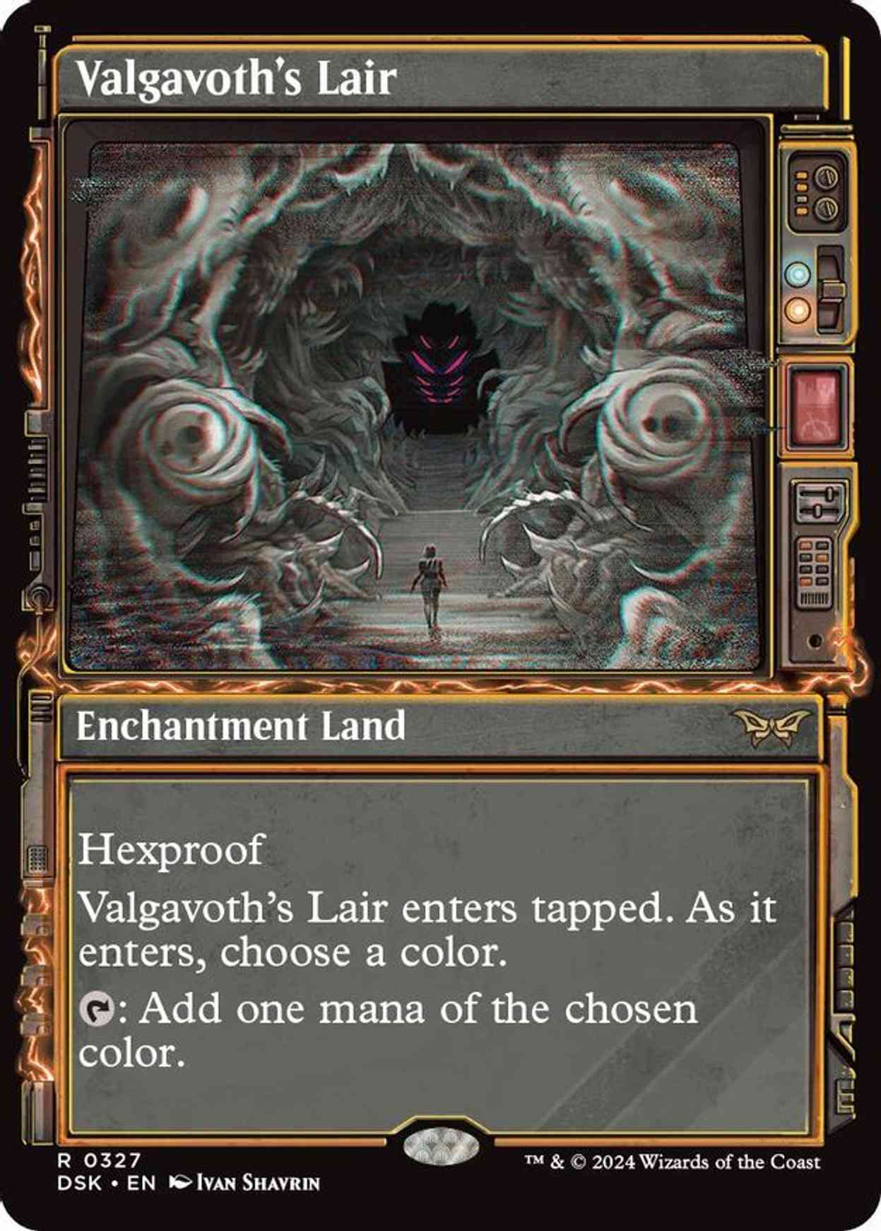 Valgavoth's Lair (Showcase) Price from mtg Duskmourn: House of Horror