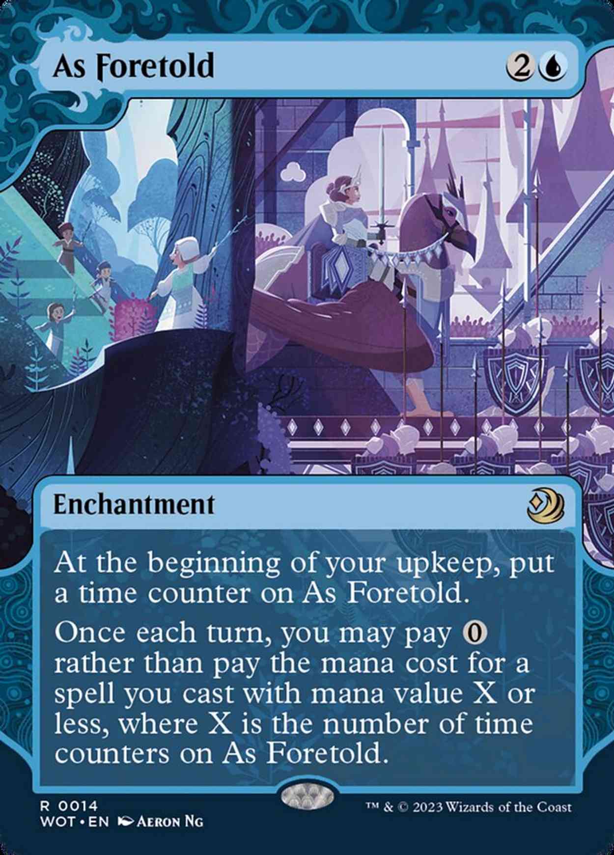As Foretold Price from mtg Wilds of Eldraine: Enchanting Tales