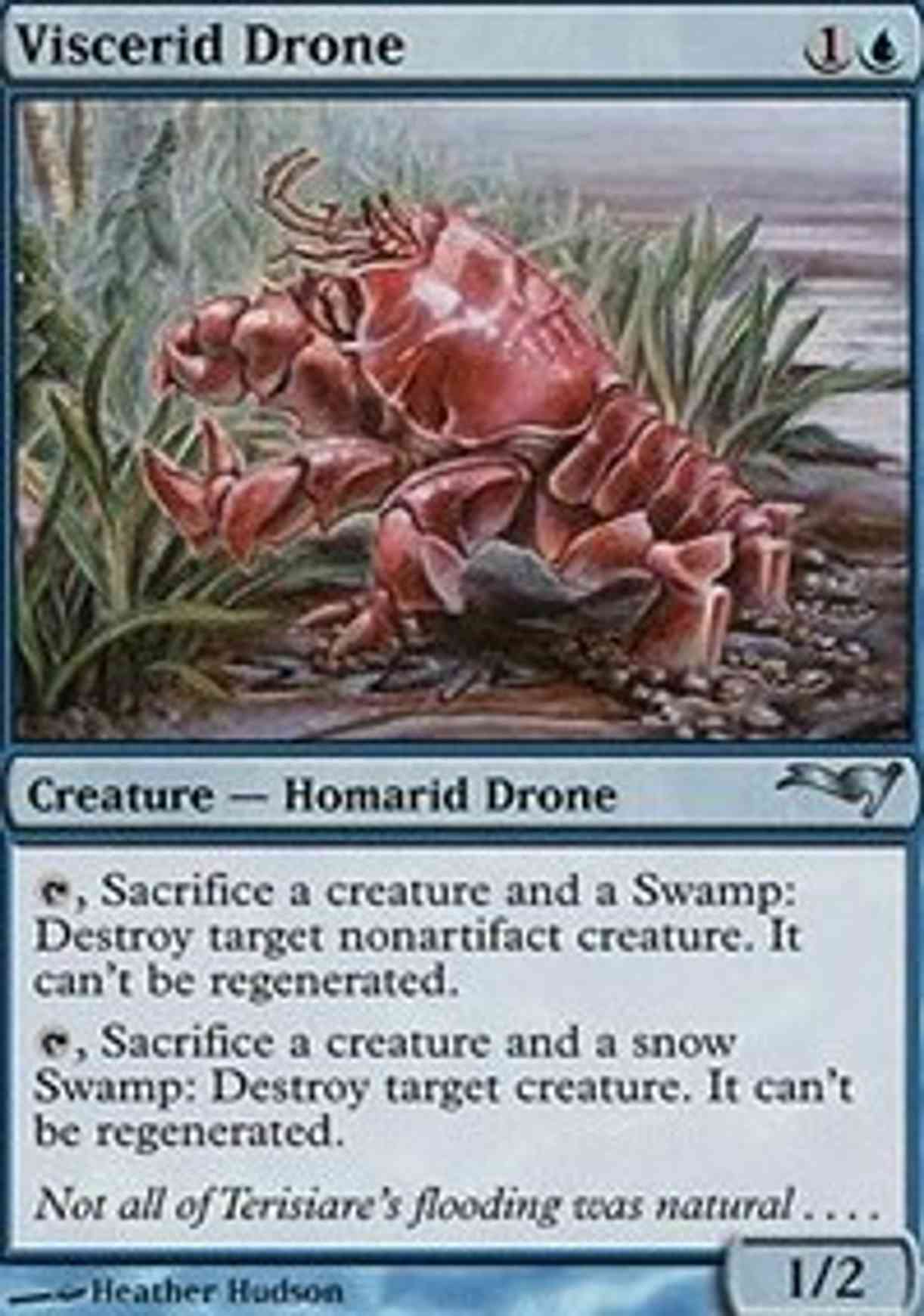 Viscerid Drone Price from mtg Coldsnap Theme Deck Reprints